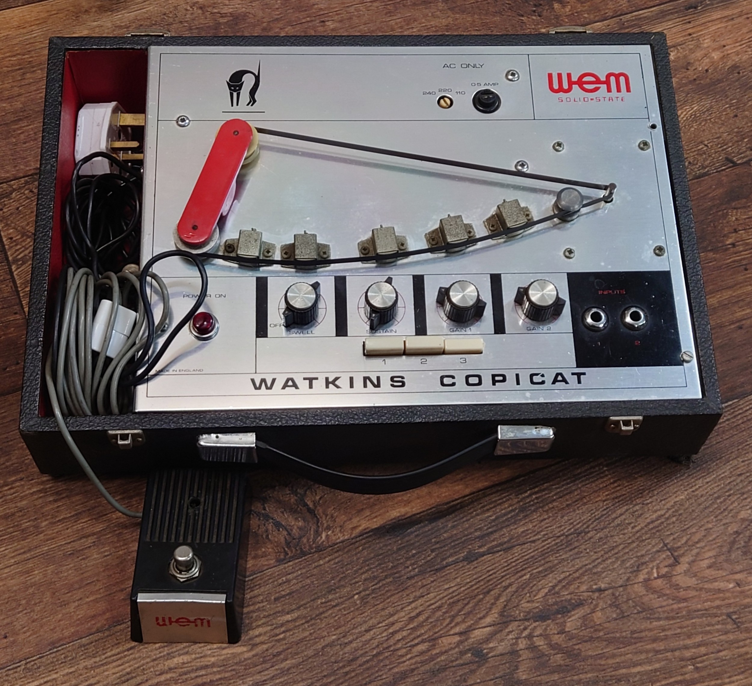 1970s WEM Solid State Watkins Copicat tape echo unit *Please note ...
