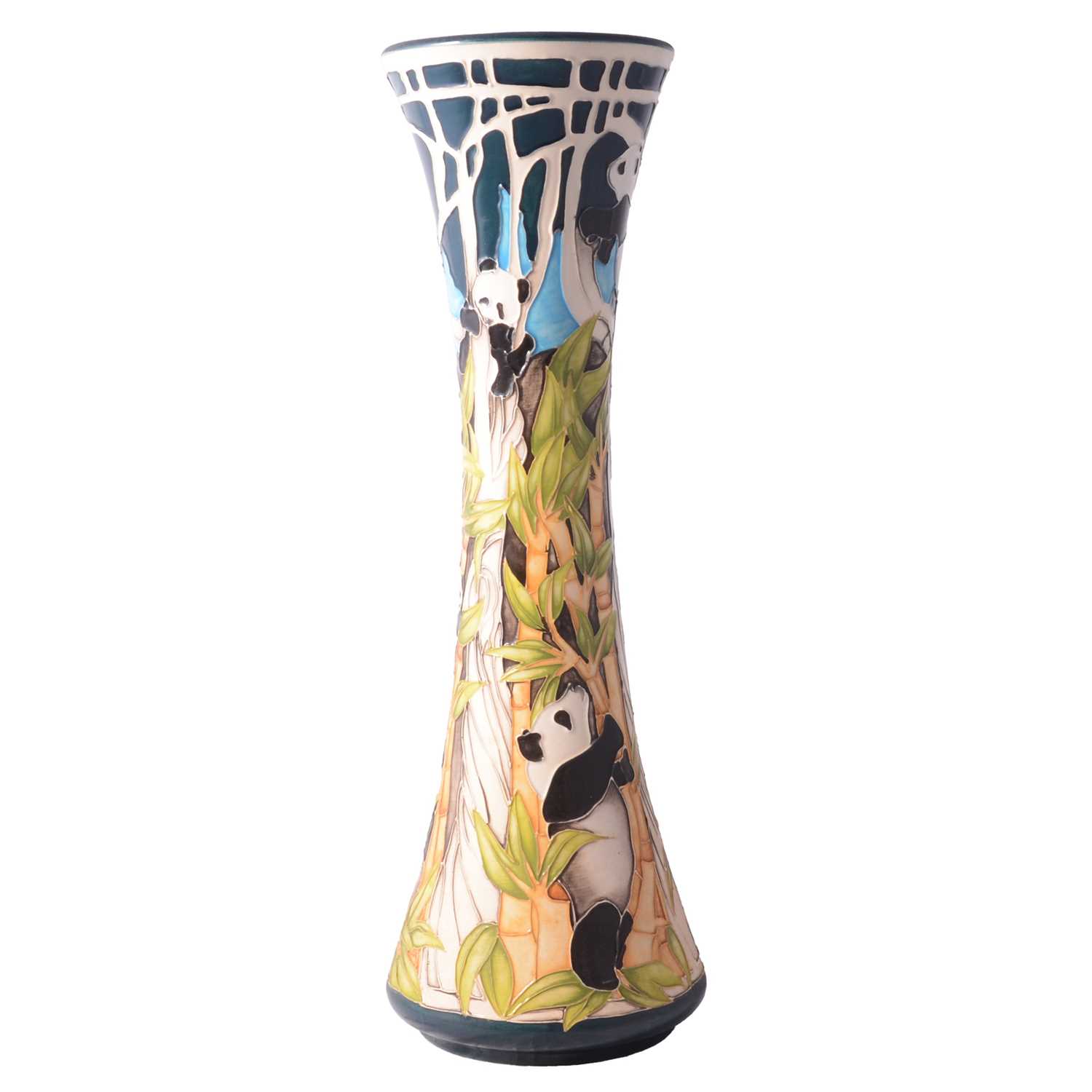 Moorcroft Pottery, 'Shichuan Giant Panda' trial vase by Vicki Lovatt ...