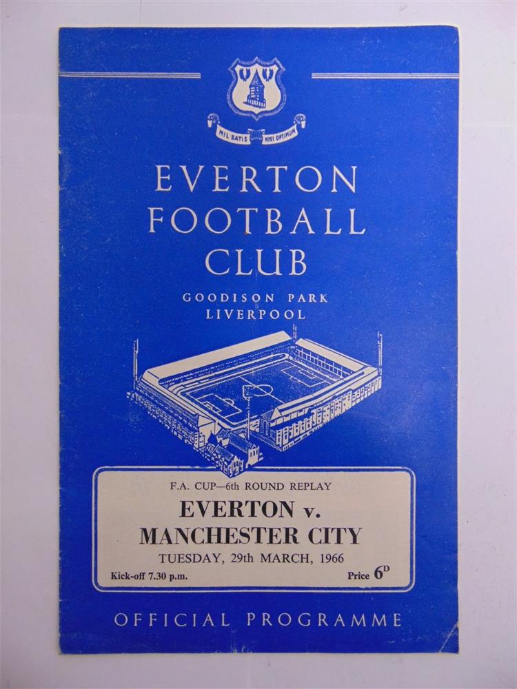 FOOTBALL PROGRAMMES - ASSORTED Approximately 129 programmes, circa 1965 ...