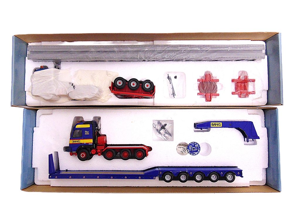 TWO CORGI HEAVY HAULAGE DIECAST MODEL VEHICLES comprising a No.CC12406 ...