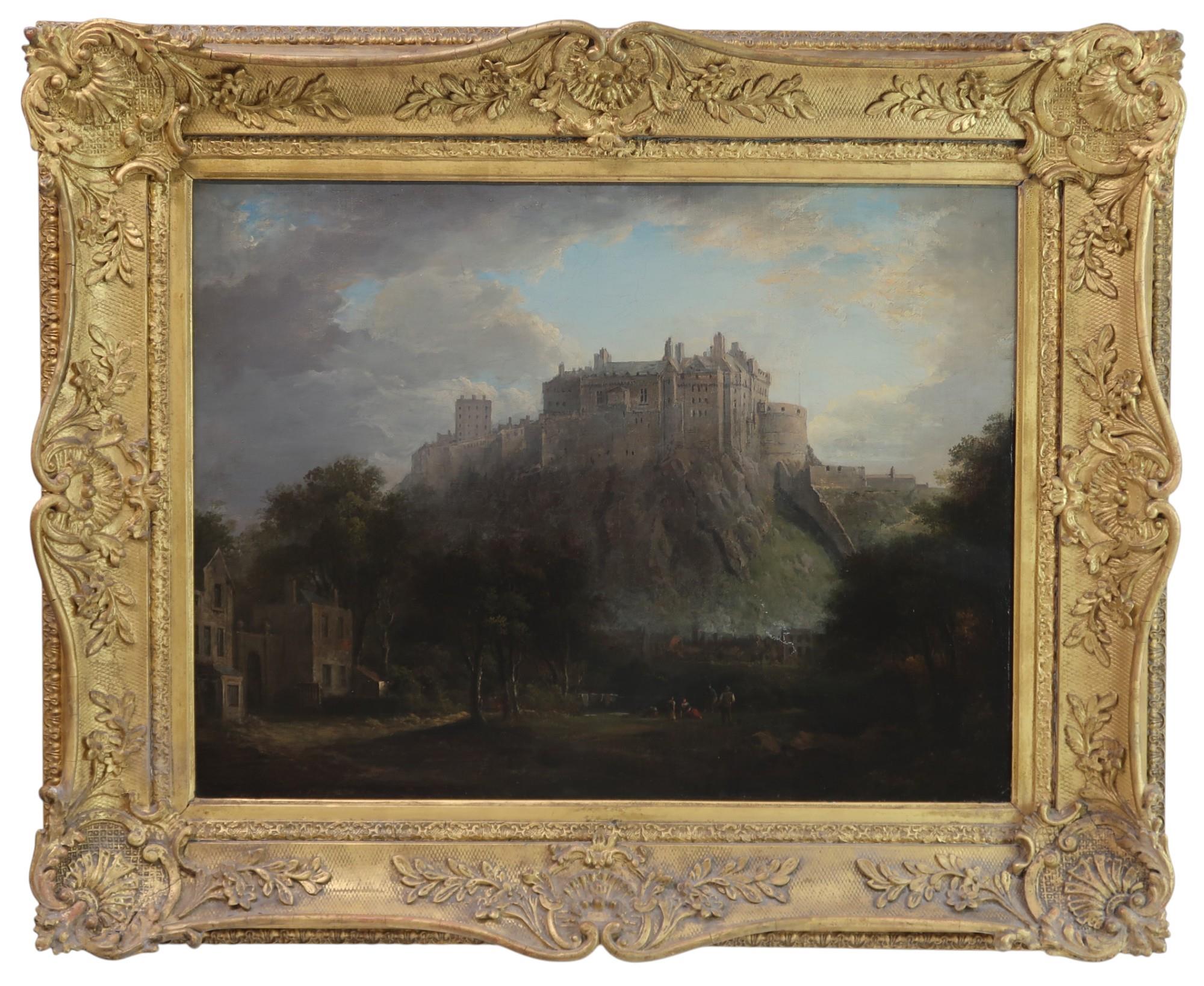 ALEXANDER NASMYTH HRSA (SCOTTISH 1758-1840) EDINBURGH CASTLE FROM THE ...