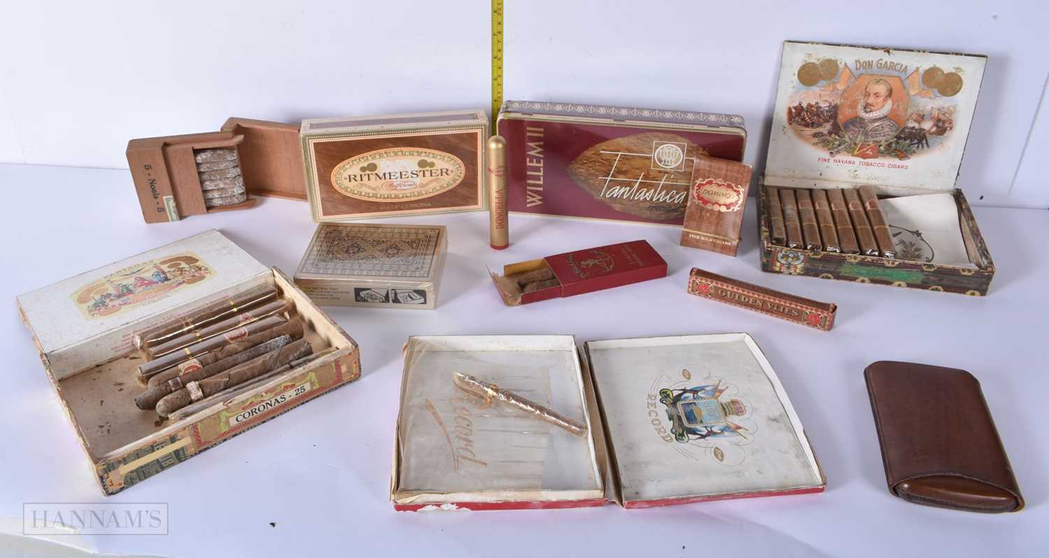 A collection of Cigars some sealed boxes (Qty)