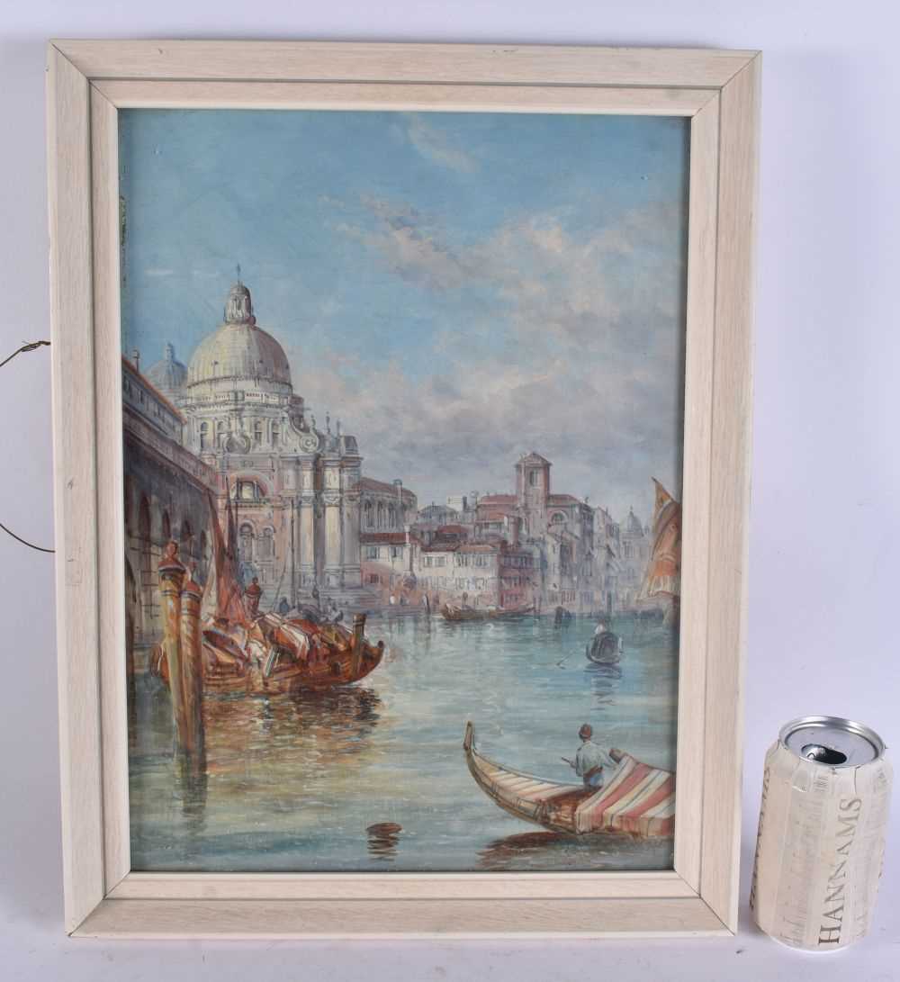 Alfred Pollentine (1836-1890) Oil on canvas, Venetian scene. 46 cm x 34 cm.