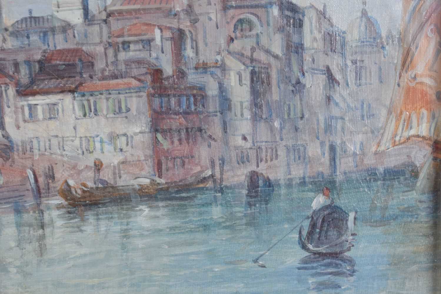 Alfred Pollentine (1836-1890) Oil on canvas, Venetian scene. 46 cm x 34 cm.