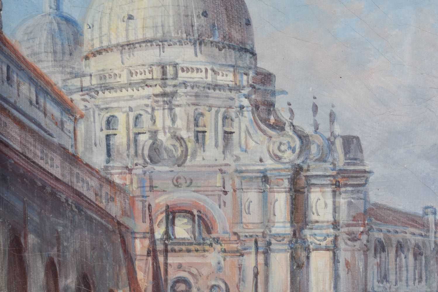 Alfred Pollentine (1836-1890) Oil on canvas, Venetian scene. 46 cm x 34 cm.
