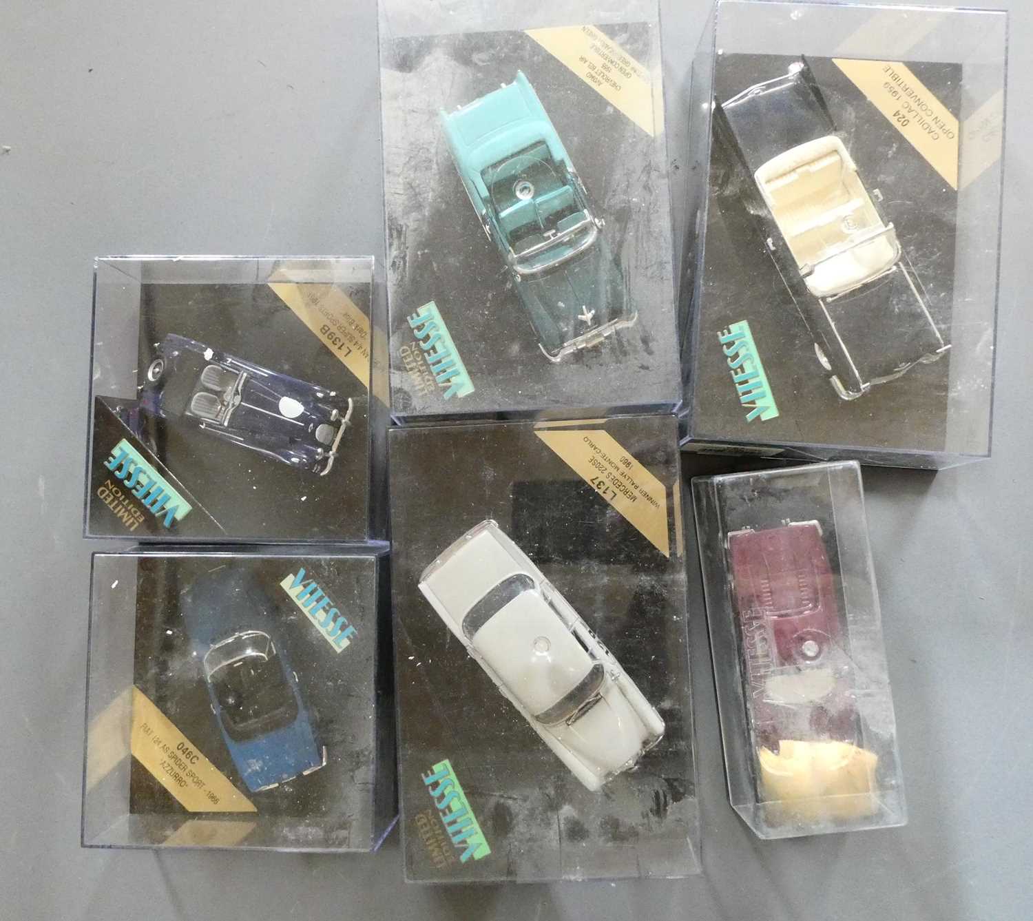 Twenty three Vitesse American and European model cars, all items boxed ...
