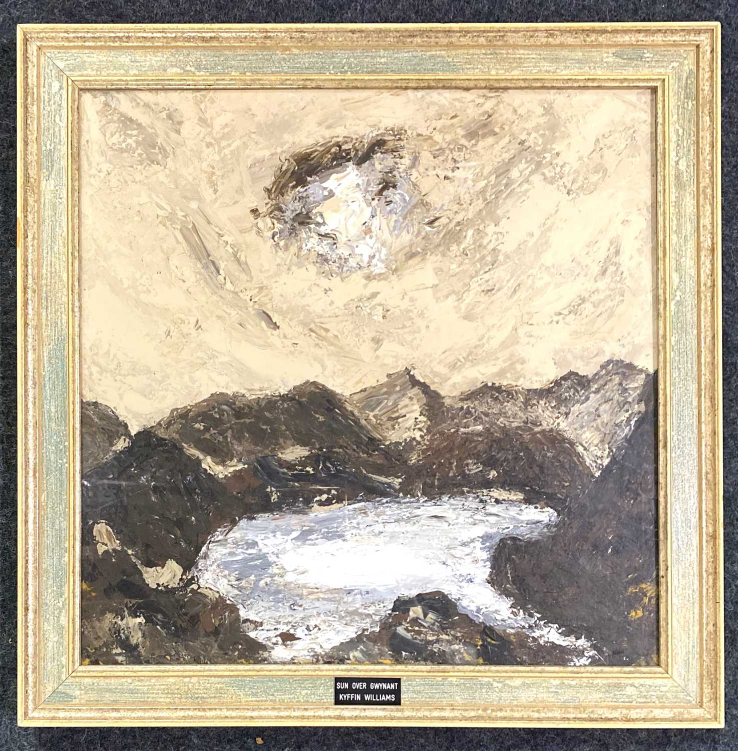Y Manner of Sir Kyffin Williams KBE, OBE, RA (1918-2006), 'Sun over ...