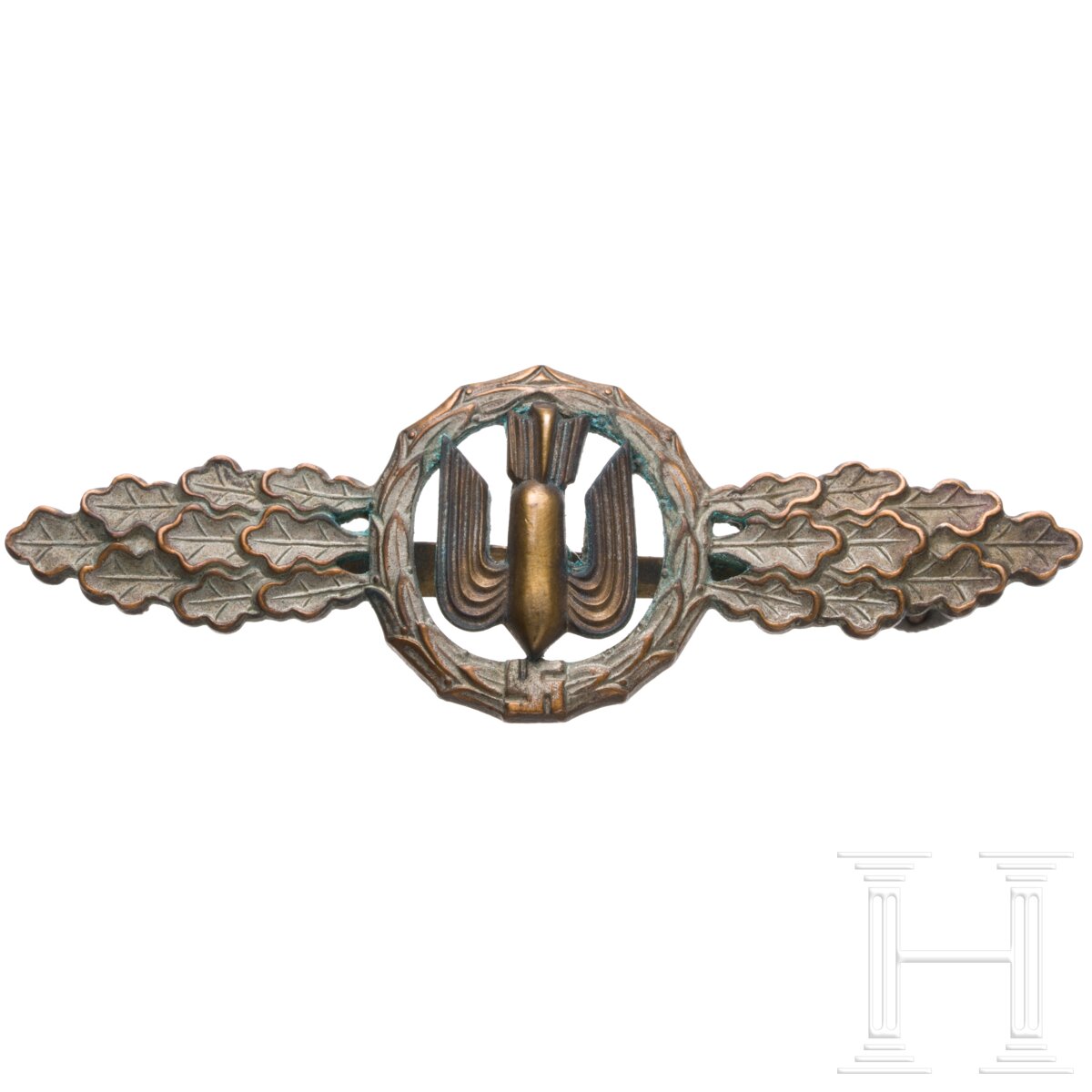 A Luftwaffe Heavy, Medium and Dive Bomber's Operational Flying Clasp in ...