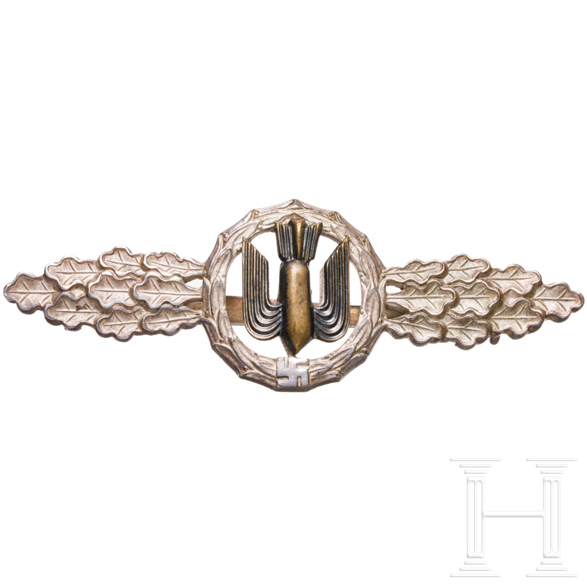 A Luftwaffe Heavy, Medium and Dive Bomber's Operational Flying Clasp in ...