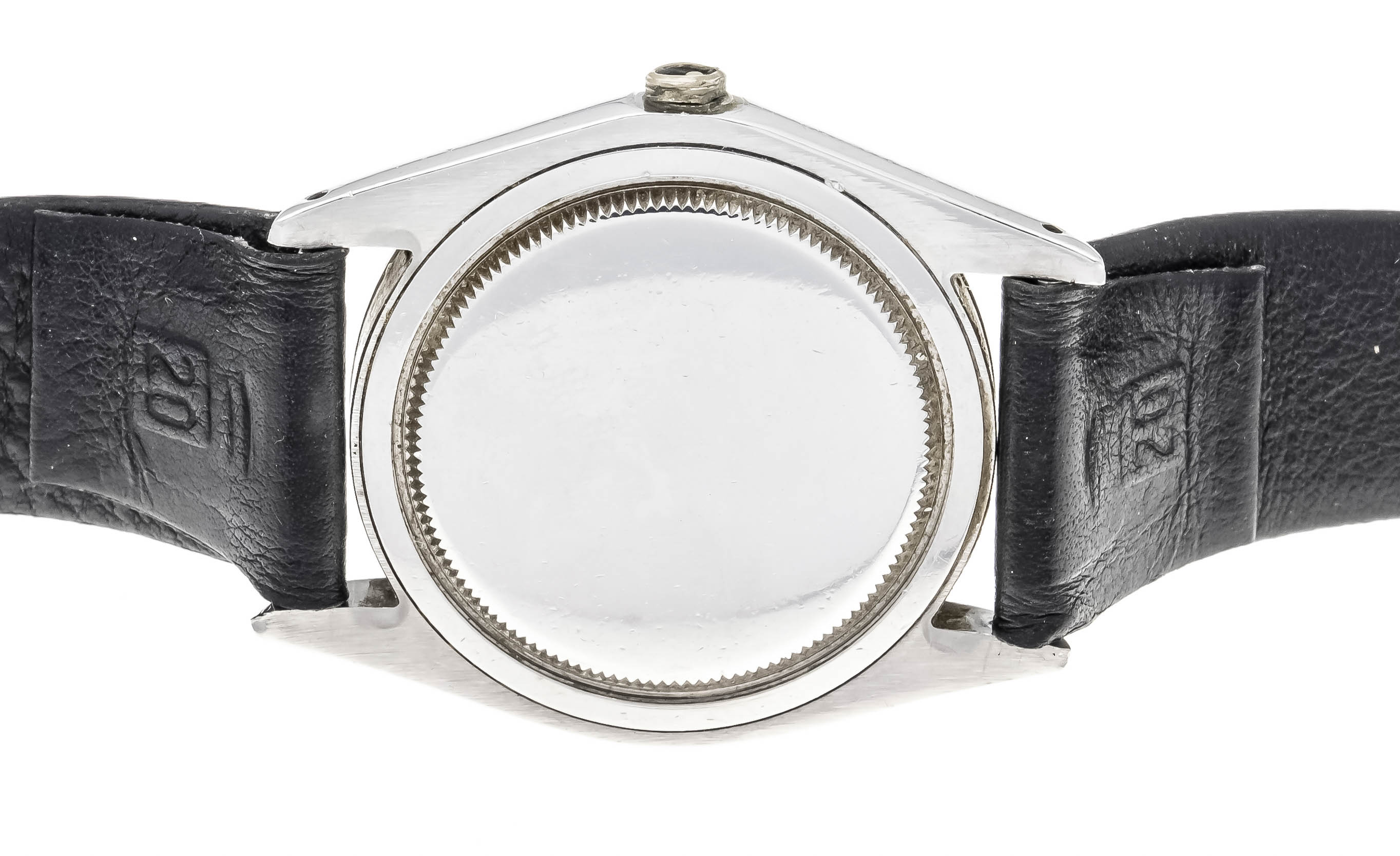 Rolex Oyster, Precision, manual winding, steel case with screw back ...