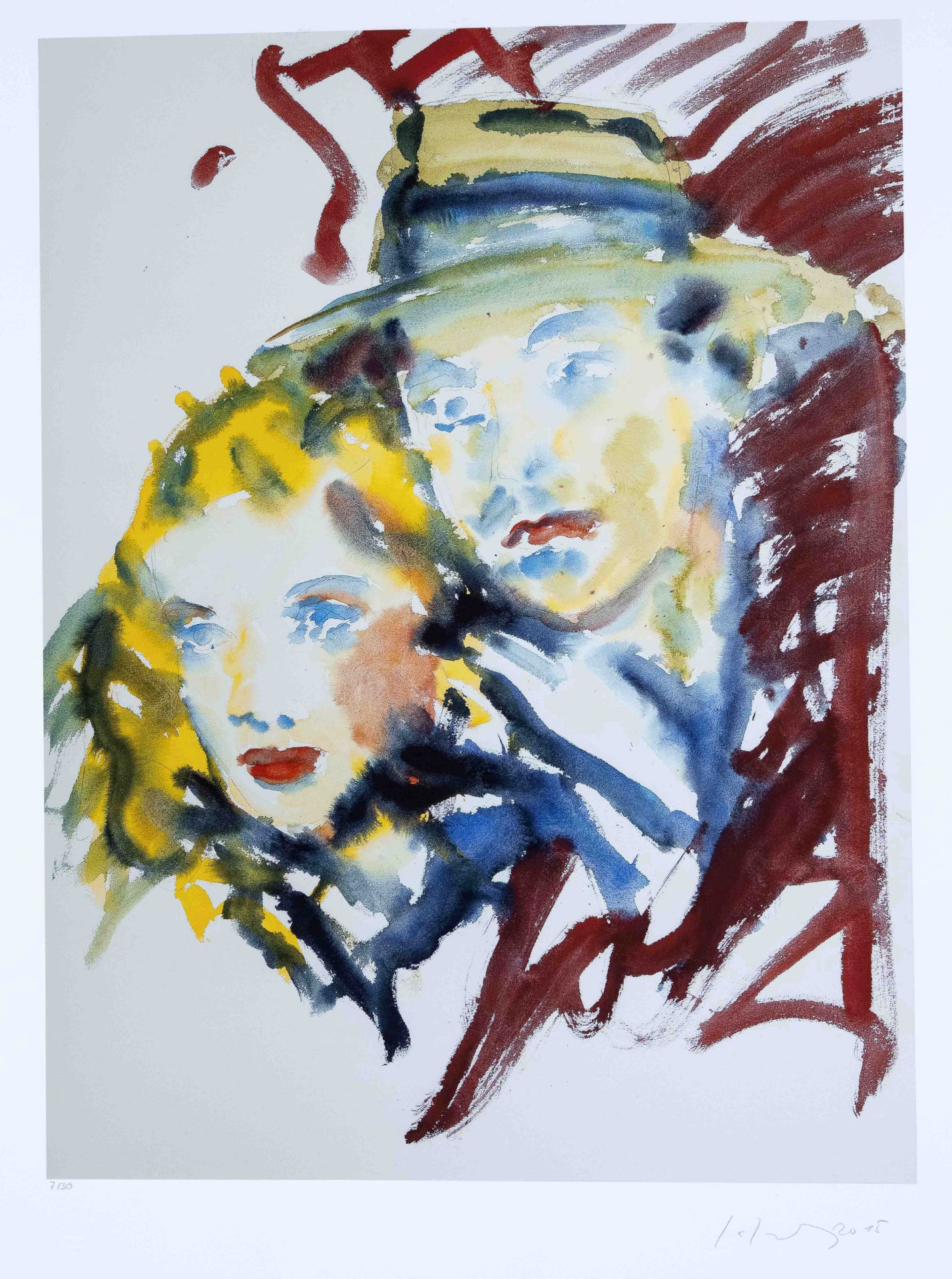 Friedemann Hahn (*1949), Meisterschüler von Karl Otto Götz an der ...