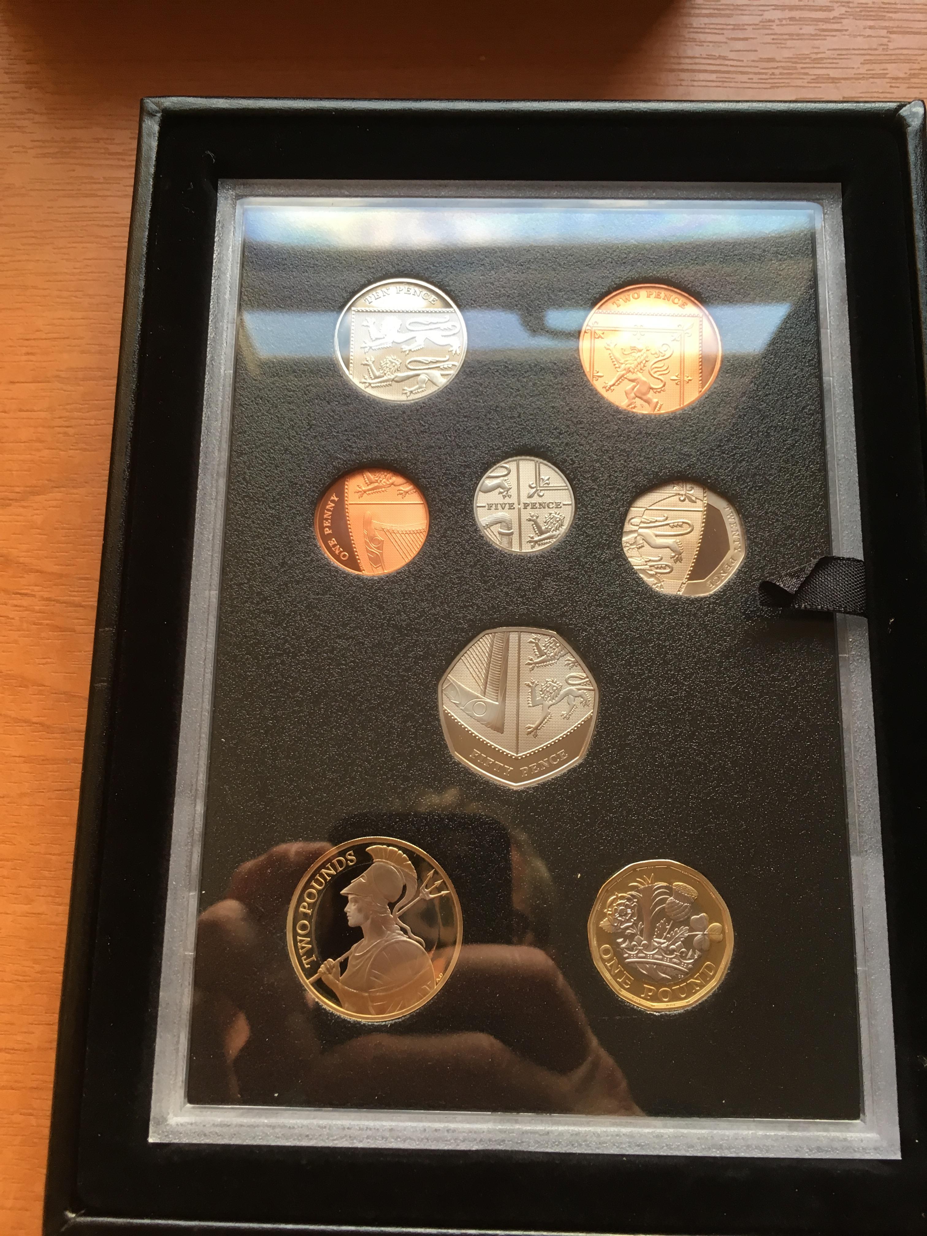 COINS: UK 2021 PROOF COIN SET.