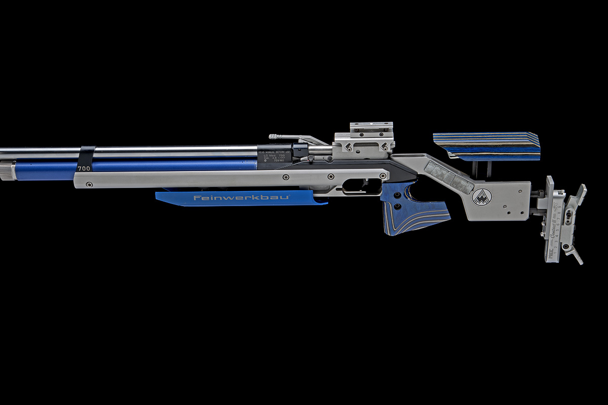 A .177 FEINWERKBAU MODEL 700 PRE-CHARGED PNEUMATIC MATCH AIR-RIFLE ...