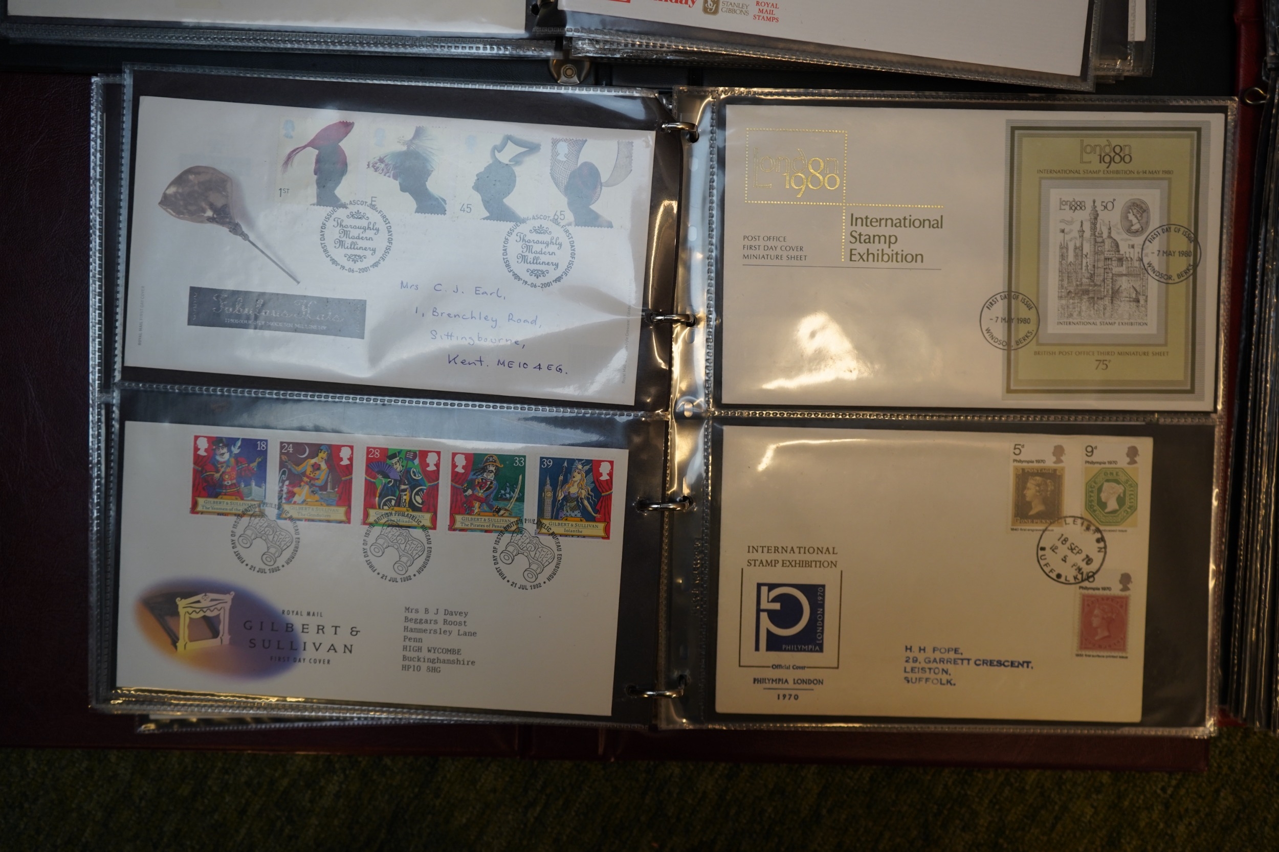 3 Folders of assorted Royal Mail and other First Day Covers