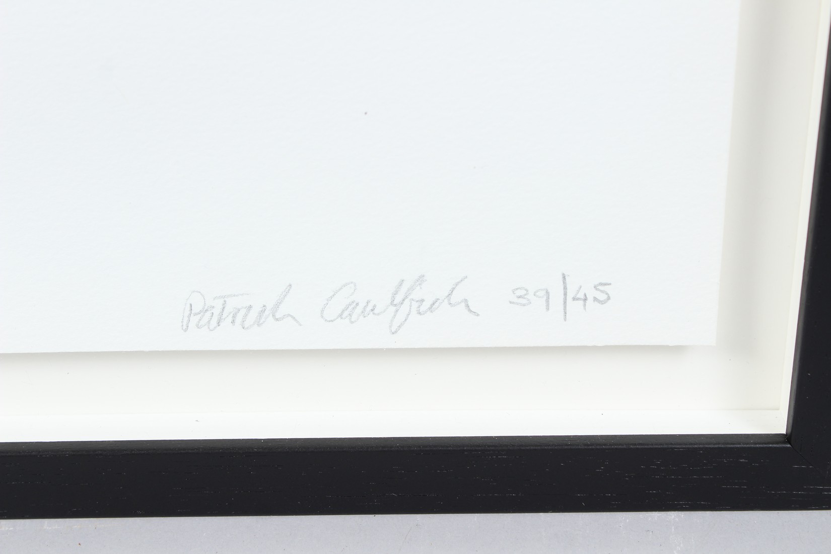 PATRICK CAULFIELD RA (1936-2005) 'Arita Flask' screen-print, signed in ...