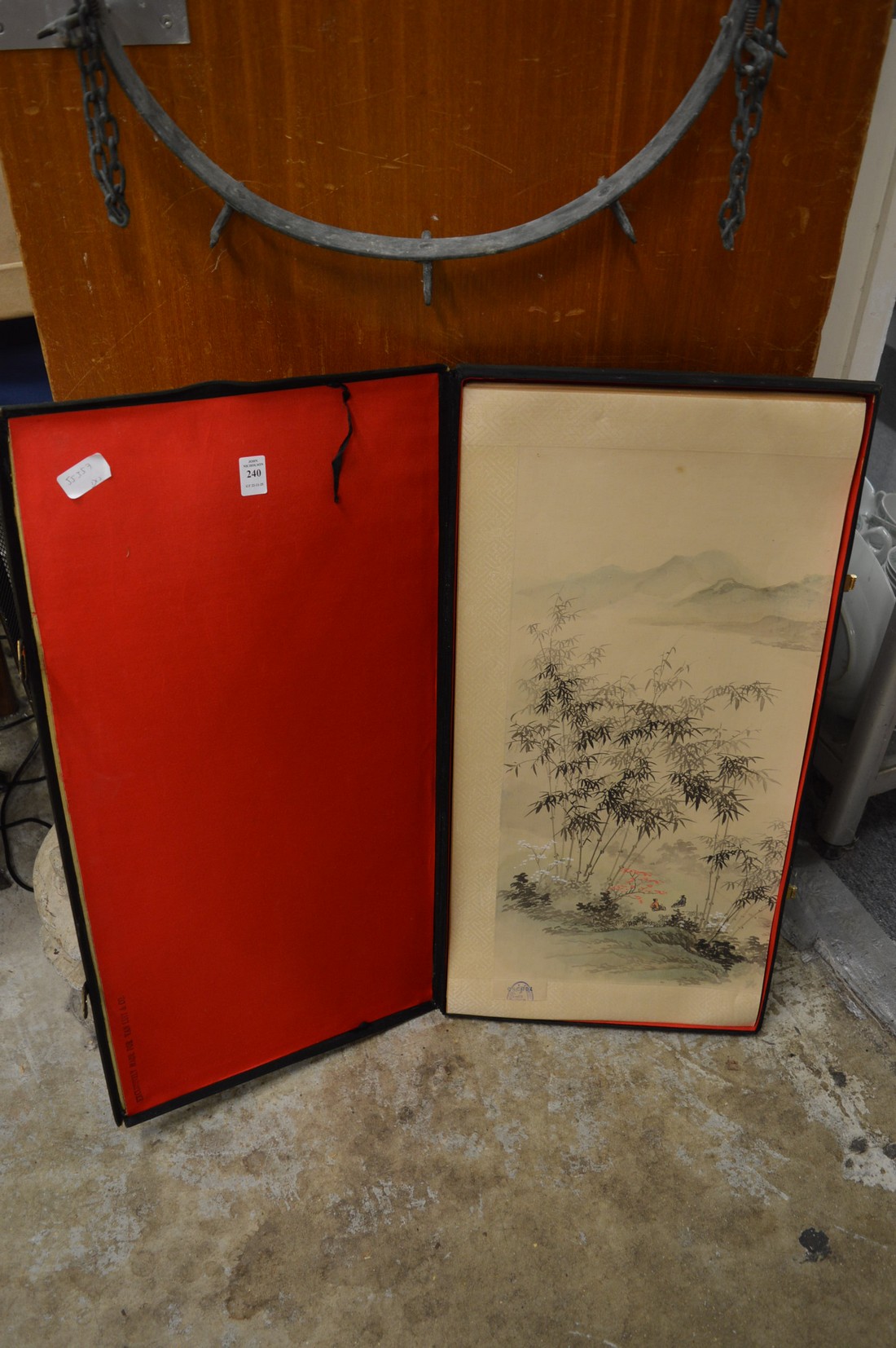 A boxed set of Japanese wallpaper samples.