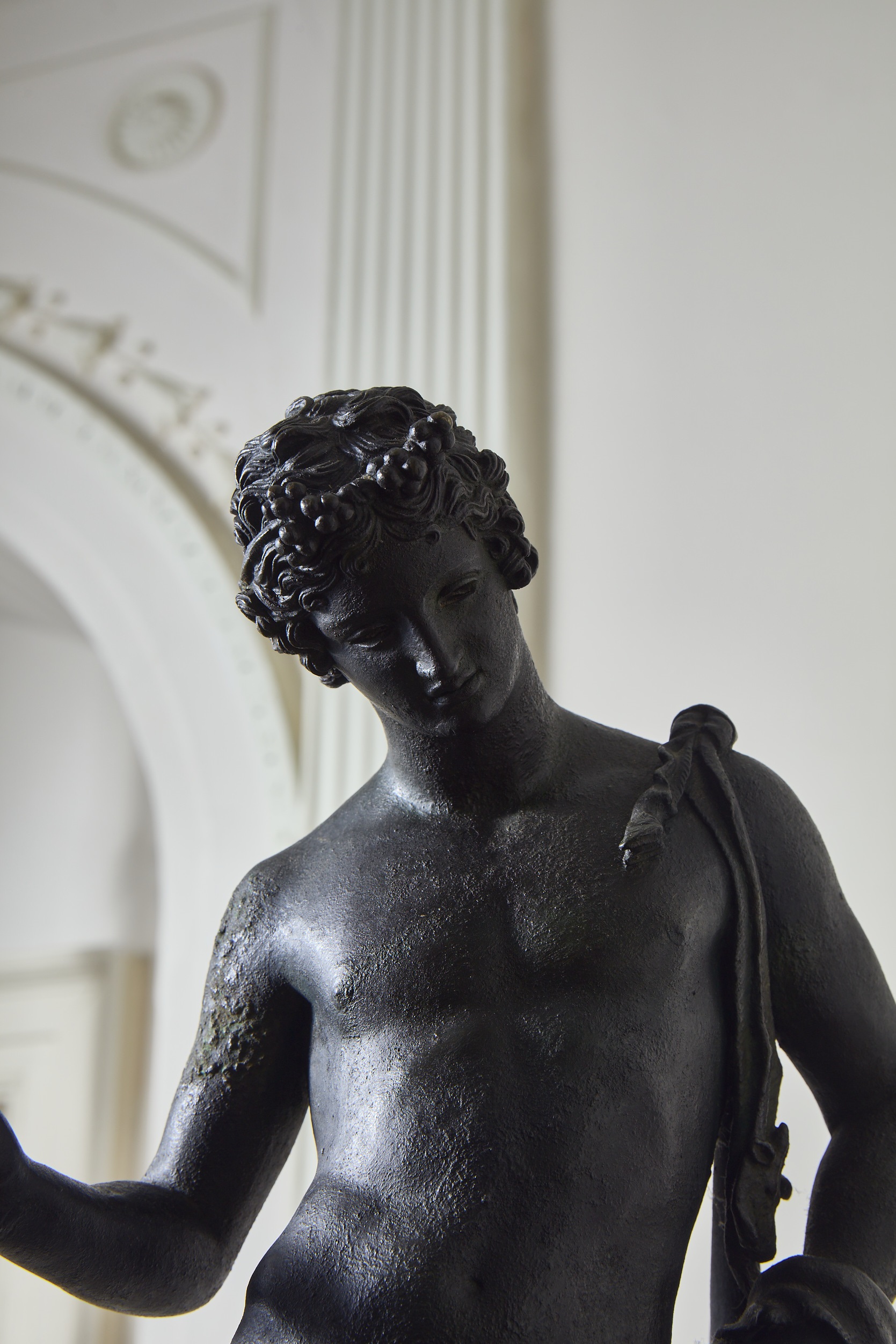 Two 19th Century Italian Grand Tour bronze figures of Narcissus and ...