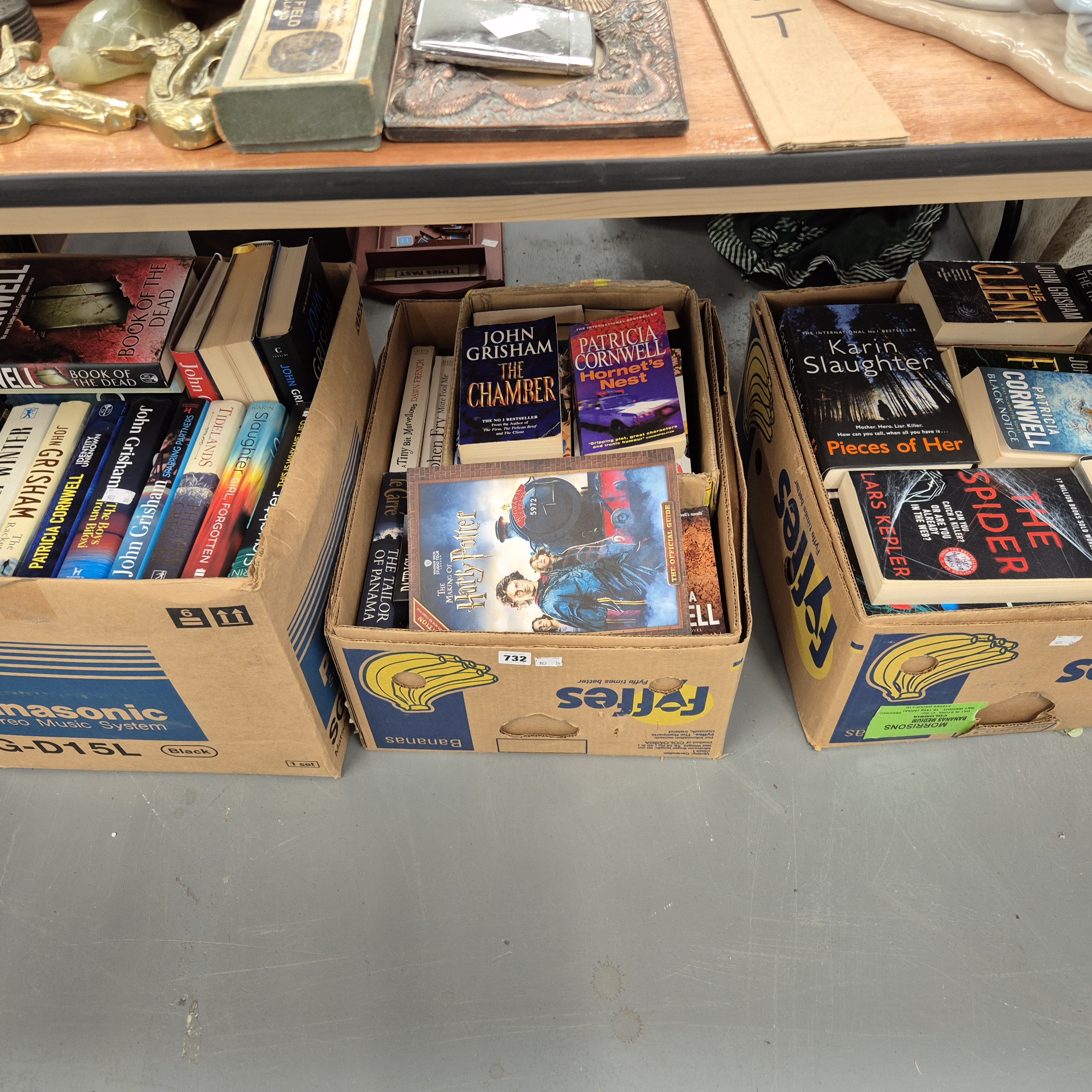 Books: mainly thrillers