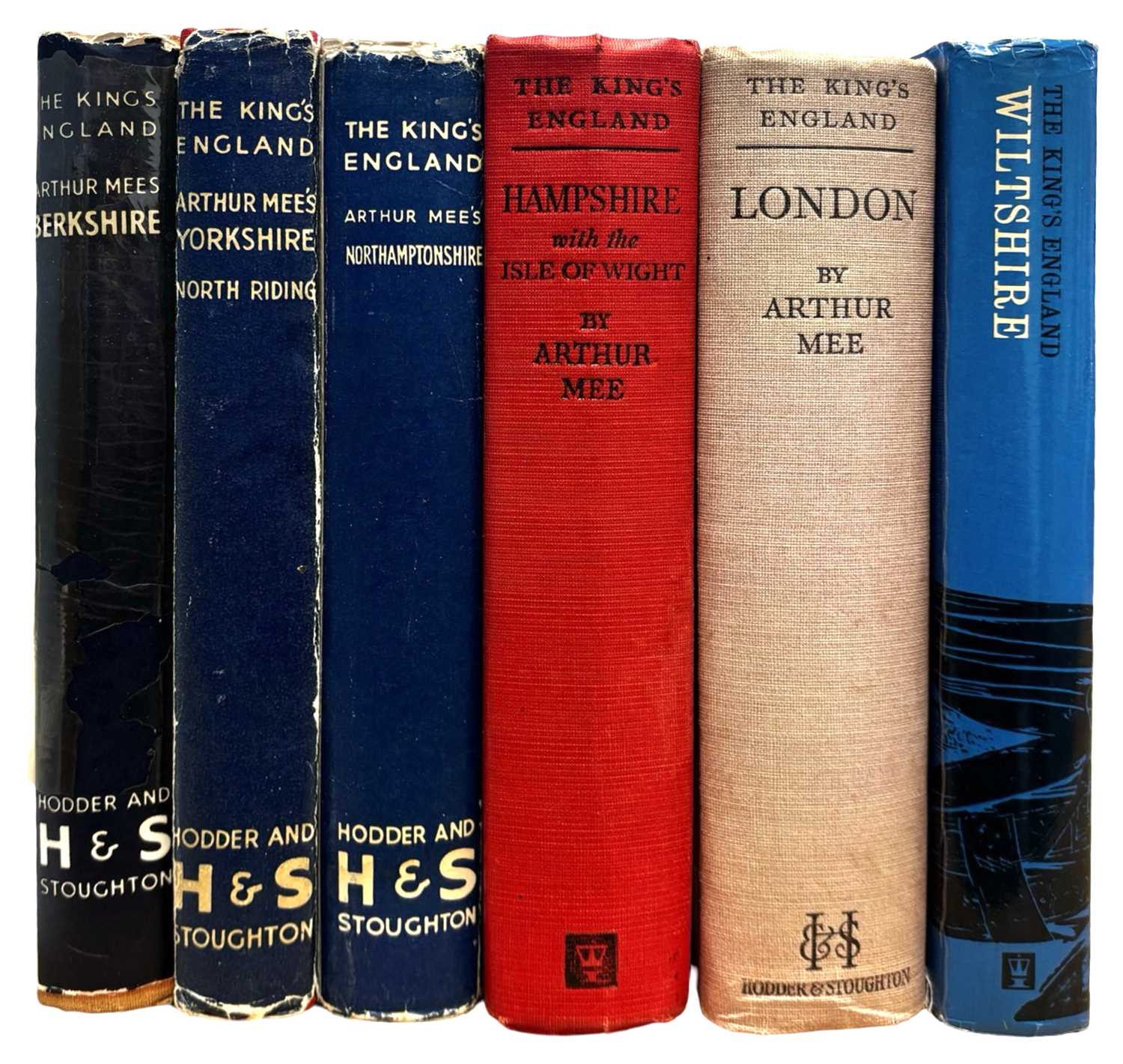 ARTHUR MEE: 6 Titles, THE KING'S ENGLAND SERIES: WILTSHIRE; LONDON ...