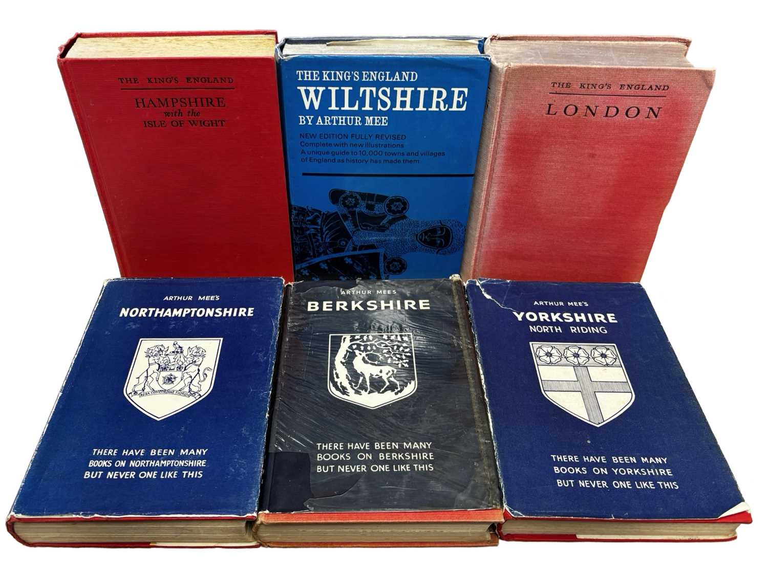ARTHUR MEE: 6 Titles, THE KING'S ENGLAND SERIES: WILTSHIRE; LONDON ...