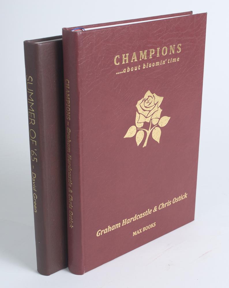 ‘Champions.... about bloomin’ time’. Graham Hardcastle & Chris Ostick ...