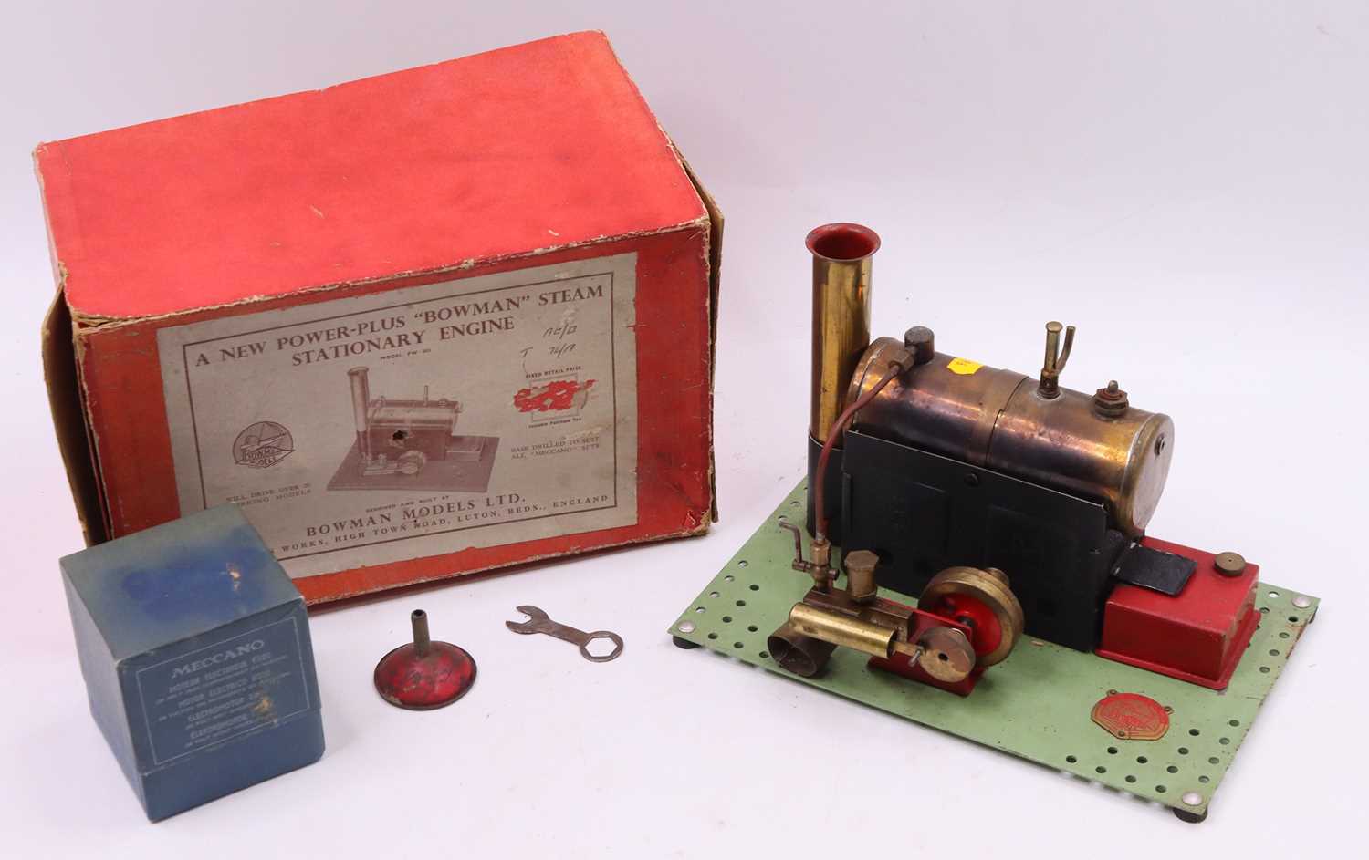 Bowman Models New Power Plus Stationary Steam Engine, containing a ...