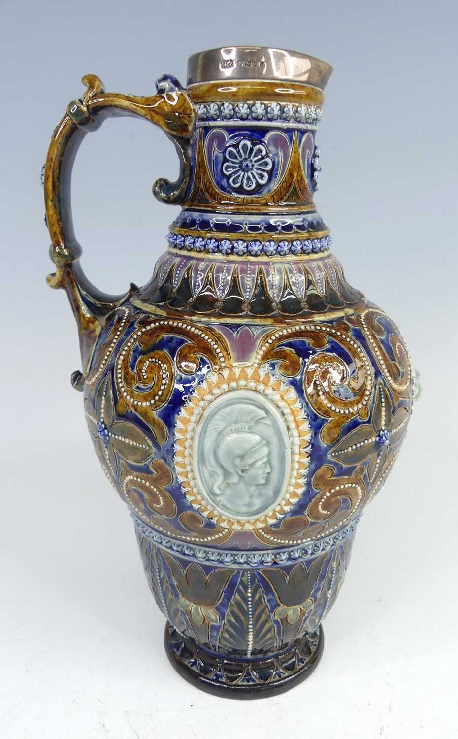 Frank Butler (British, active. 1872-1911) for Doulton Lambeth - a ...
