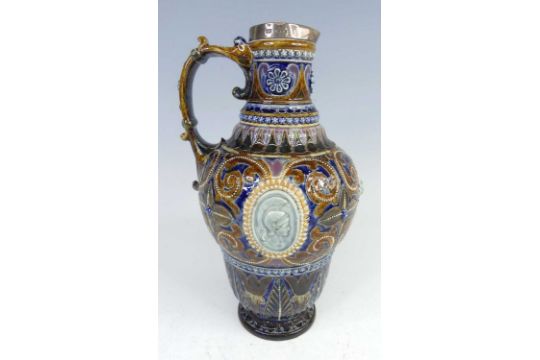 Frank Butler (British, active. 1872-1911) for Doulton Lambeth - a ...