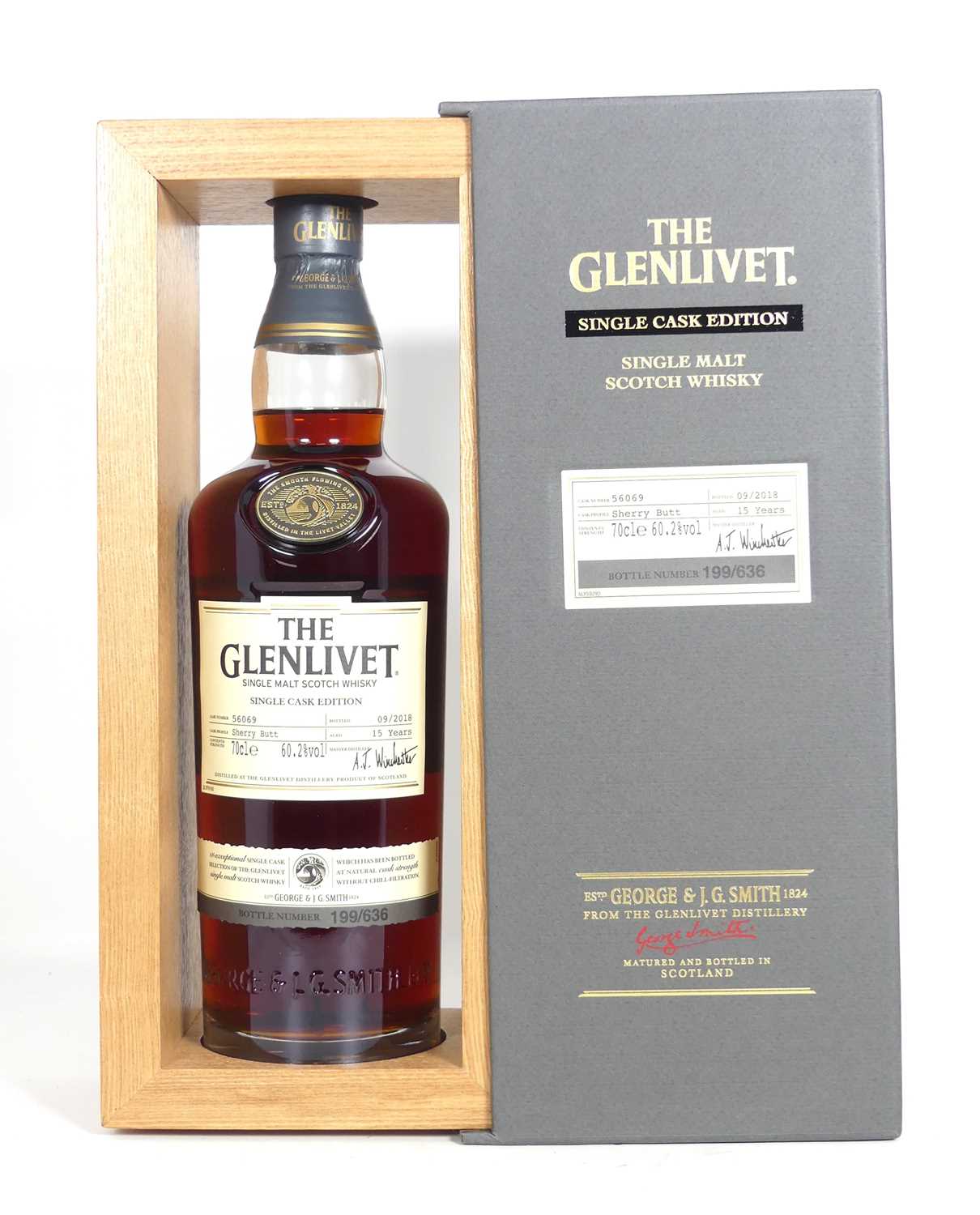 The Glenlivet Single Cask Edition, 15 year old single malt Scotch ...