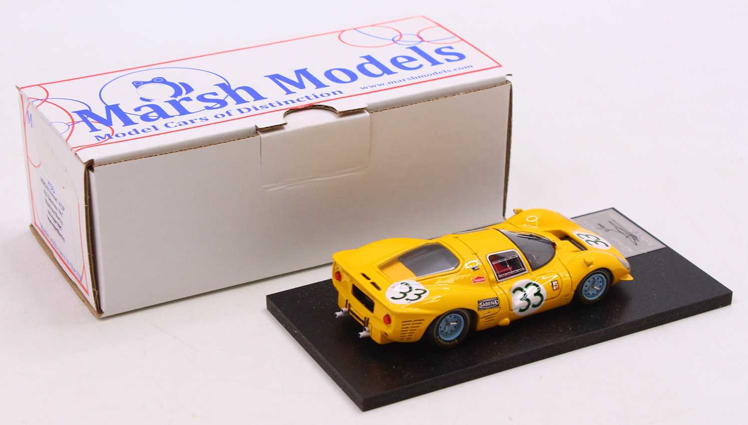 Marsh Models Factory Built 1/43rd scale model of a MM218 Ferrari 412P ...