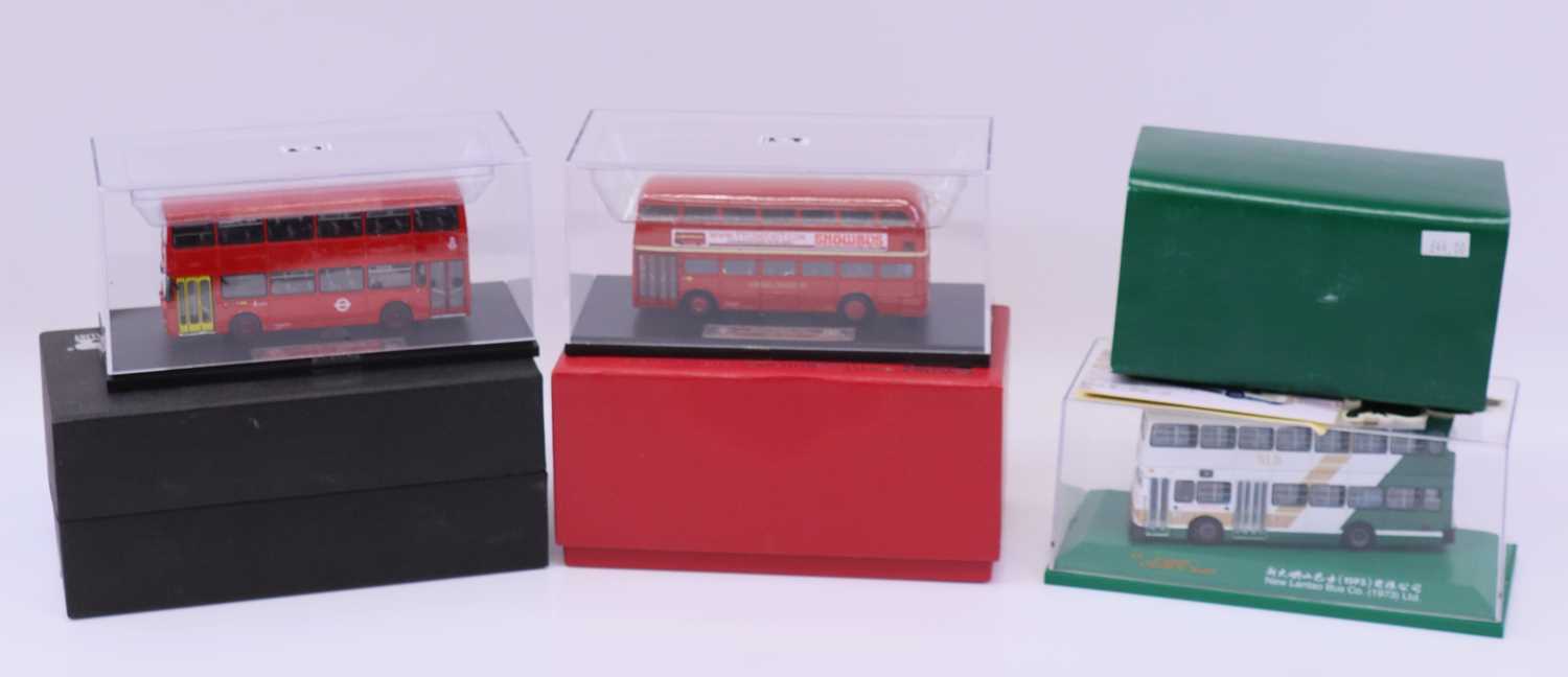 Shell Bus resin specialist group of three resin and diecast public ...