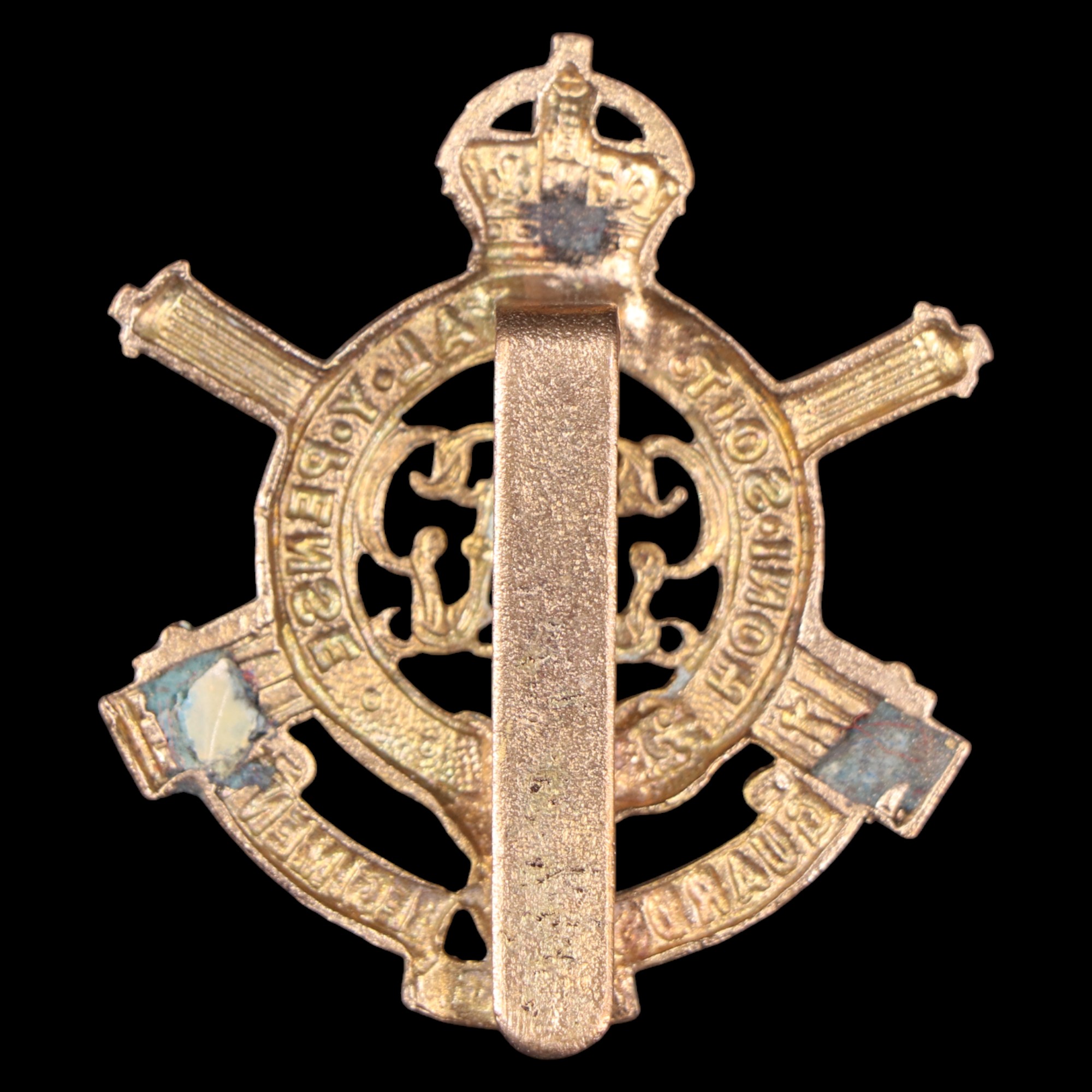 A Great War Guards Machine Gun Regiment cap badge