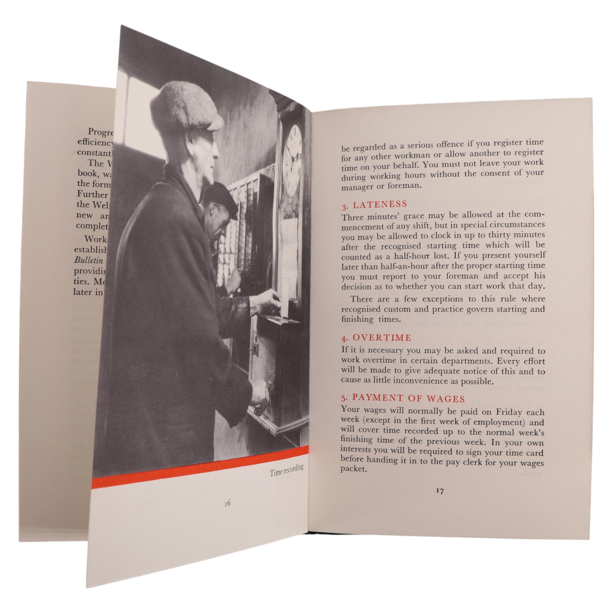 "Works Handbook. Workington Iron & Steel Company", 1954, 48 pp