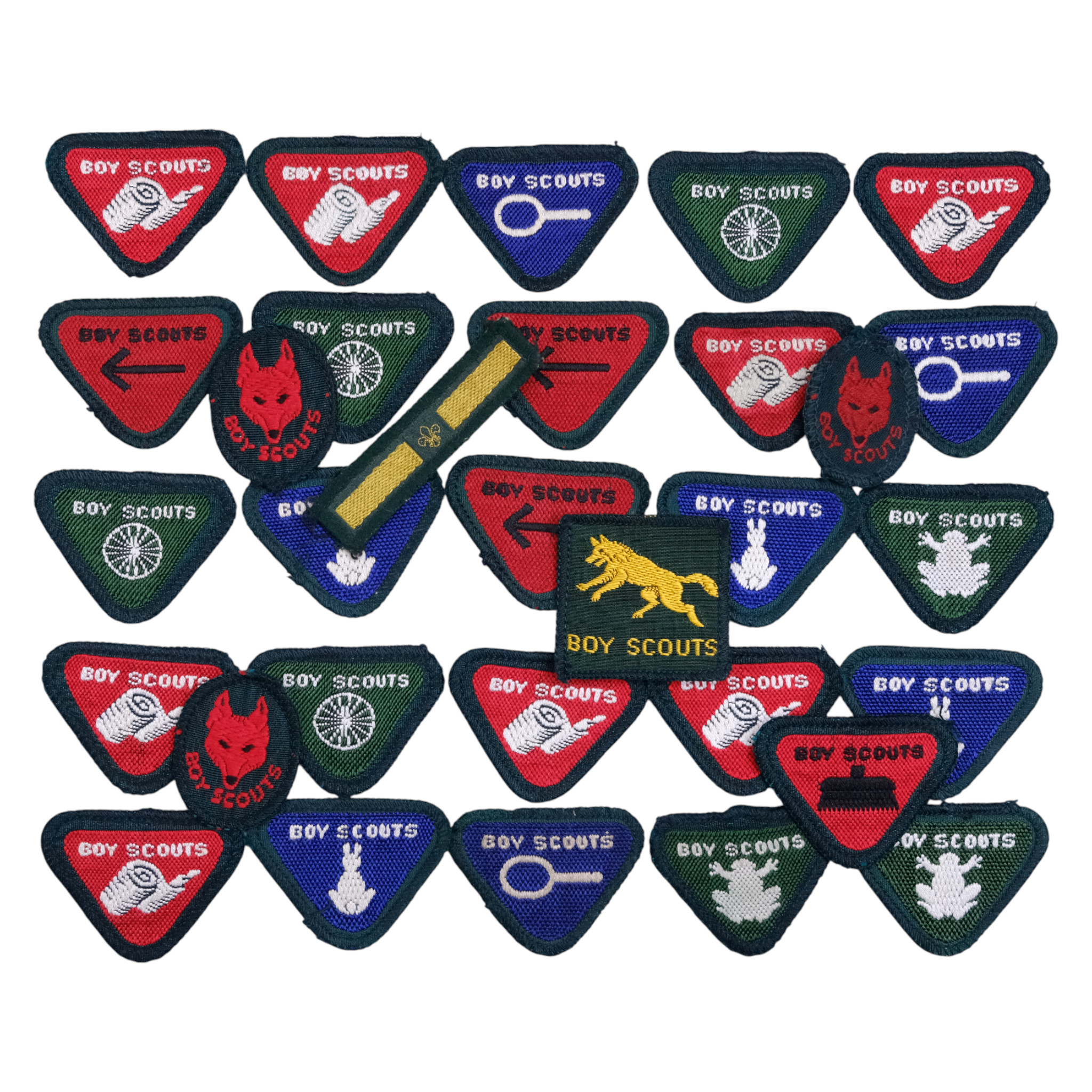 A small collection of late 20th Century Boy Scouts cloth badges