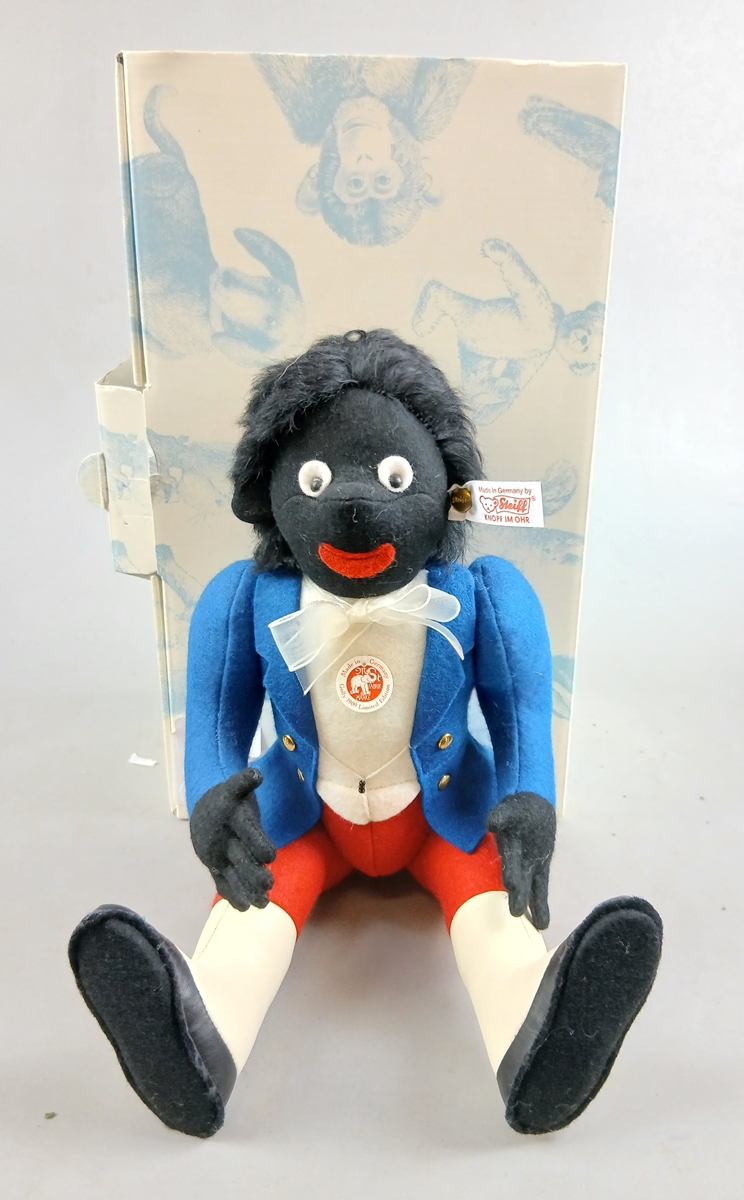 Steiff - L/E Golly Disclaimer: These items are listed on the basis they ...