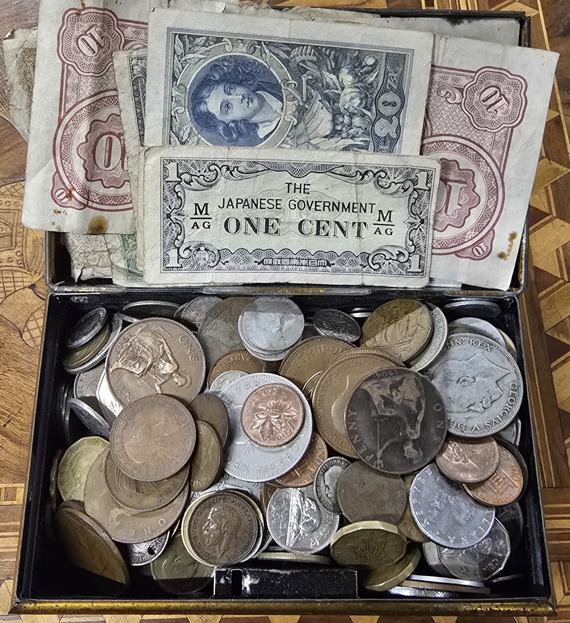 LARGE QUANTITY OF VARIOUS OLD COINS INCLUDING EDWARDIAN, VICTORIAN ...