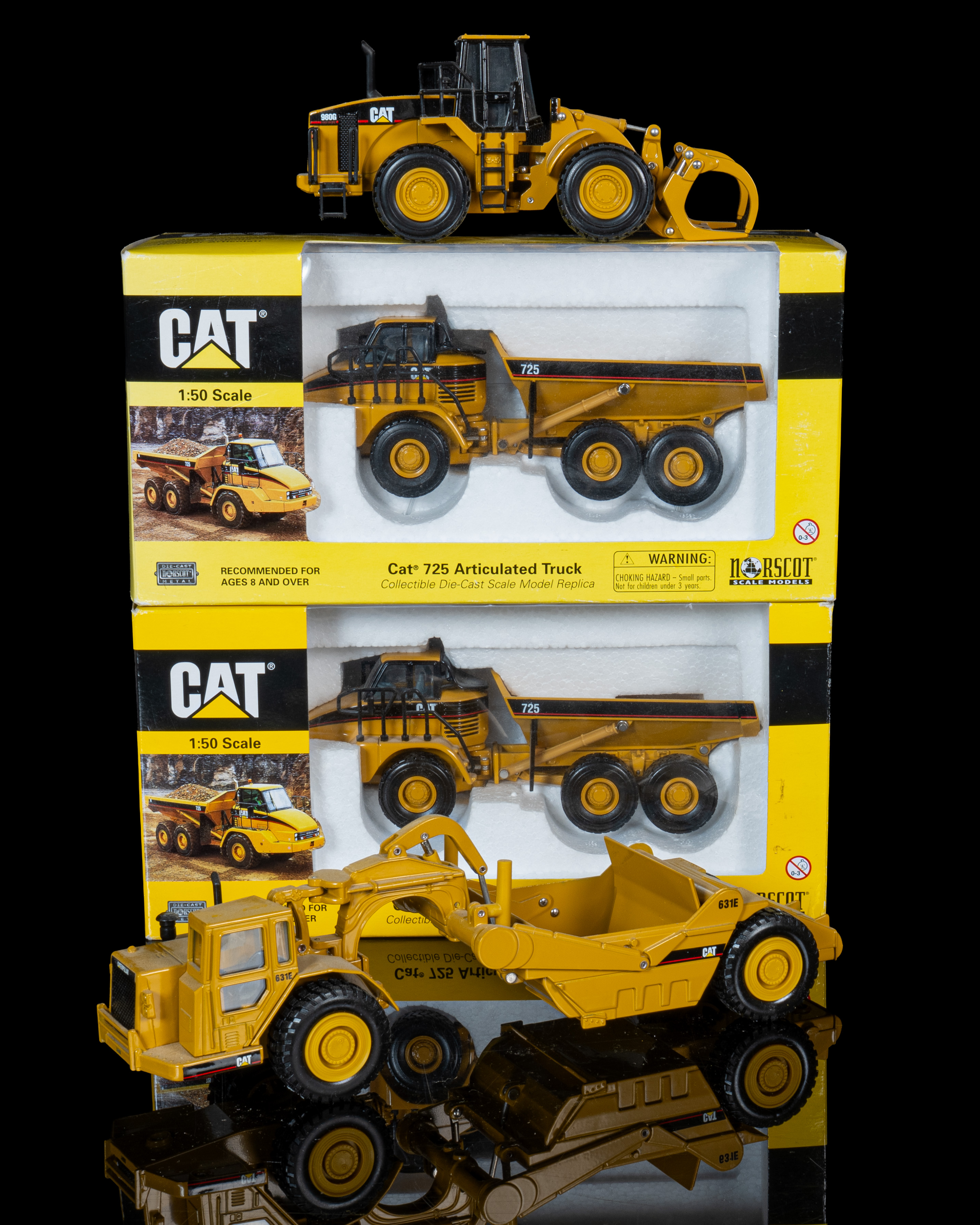 A collection of Norscot 1/50 scale models Four in total: no. 55026 CAT ...