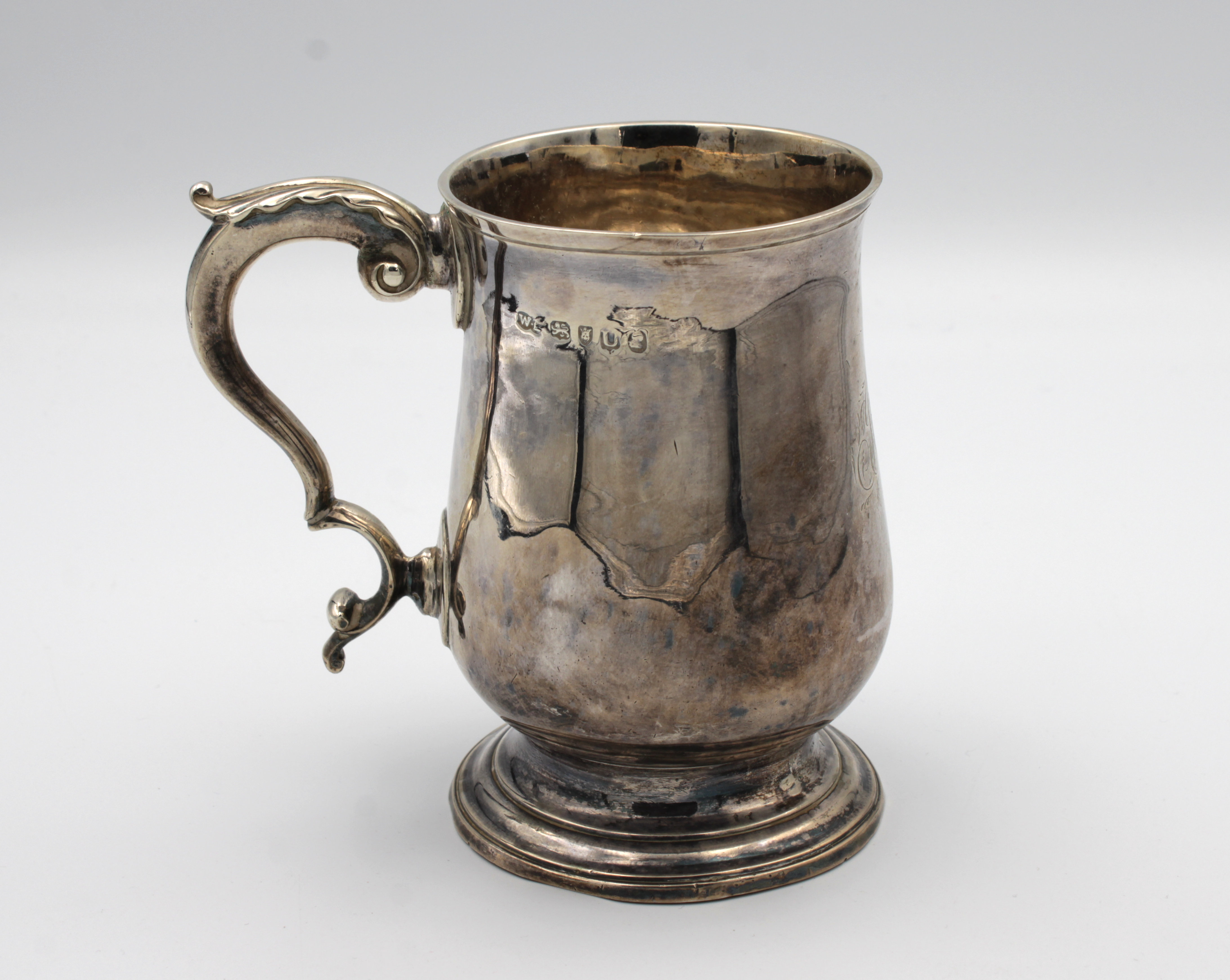 A George III silver baluster tankard, William Bateman I, London, 1815 ...