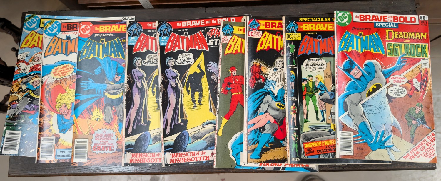DC Comics: The Brave and the Bold Special 1978 #98 x 2, 99, 100, 101 ...