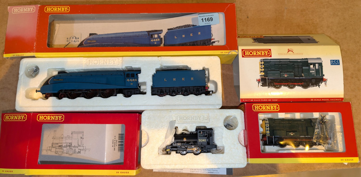 Horny Dublo gauge locomotives R2059 LNER 4-6-2, R2417 BR 060 and R3024 ...