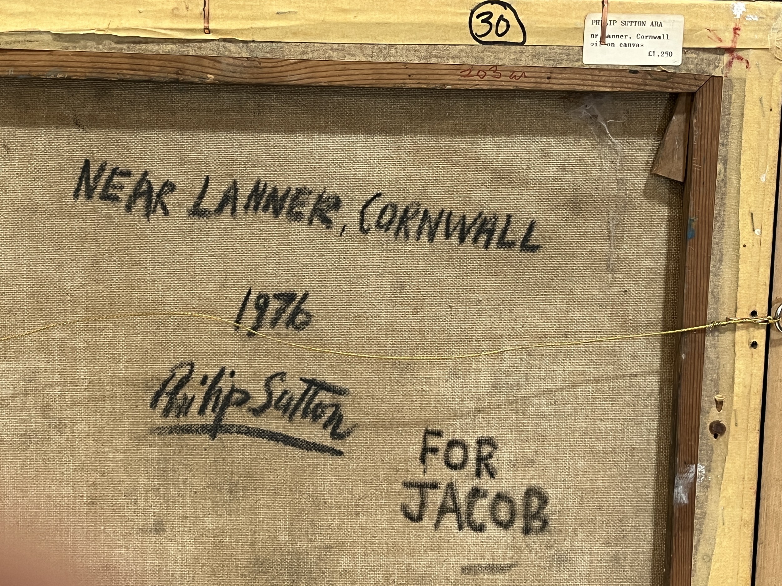PHIL SUTTON. BRITISH Bn. 1928 Near Lanner, Cornwall. Signed, dated 1976 ...