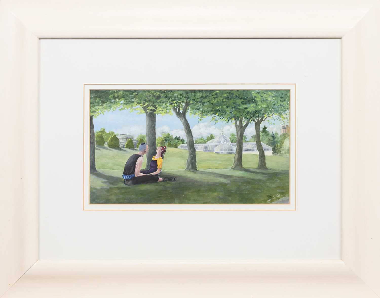* AVRIL PATON (SCOTTISH b. 1941), MORNING RITES watercolour on paper ...