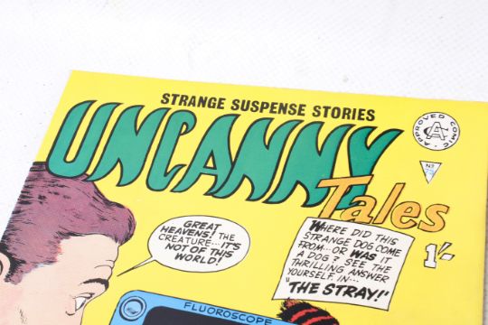 A collection of vintage Alan Class & Co. UK Comics 'Uncanny Tales ...