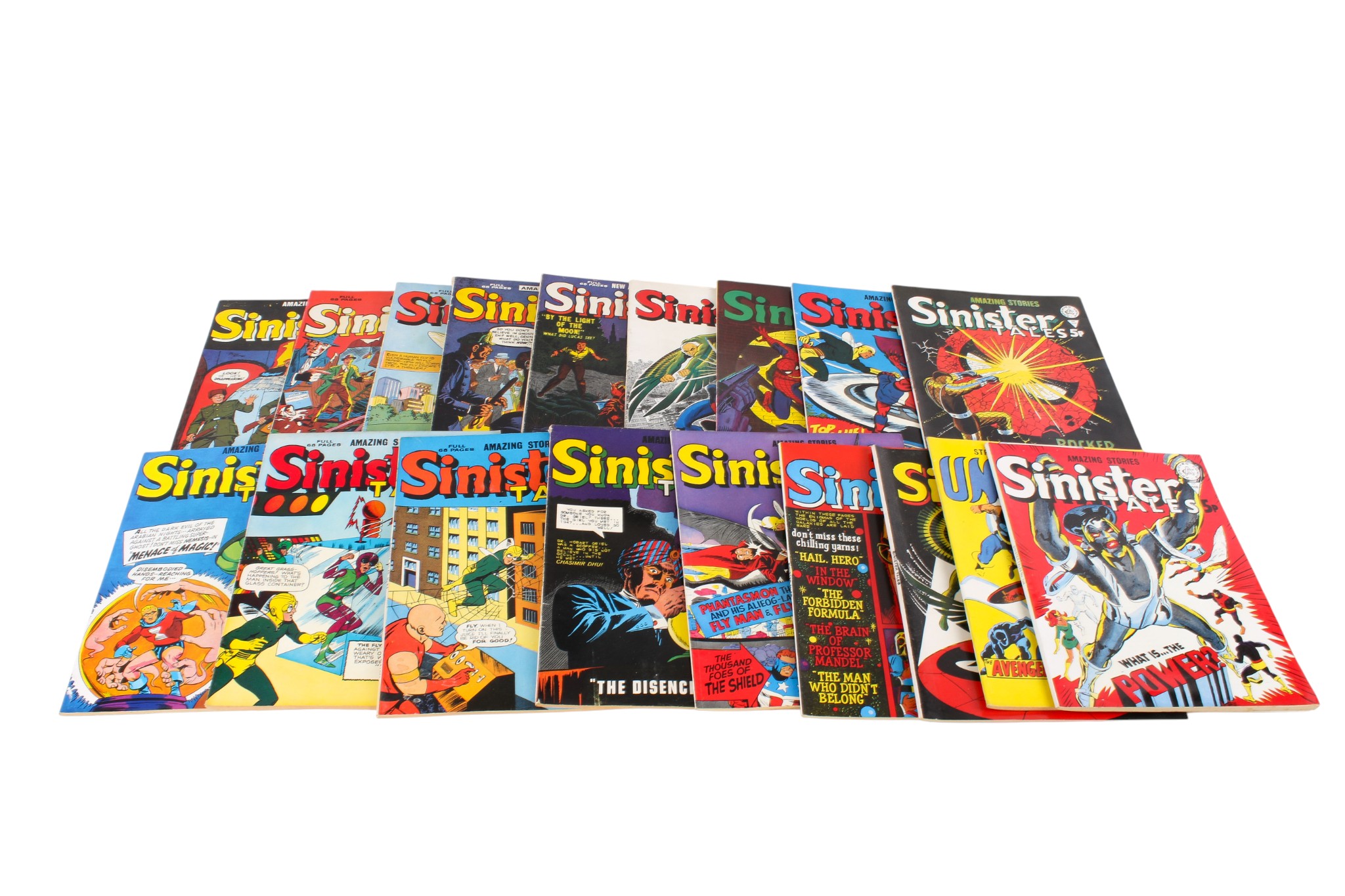 A collection of vintage Alan Class & Co. UK Comics 'Amazing Stories ...