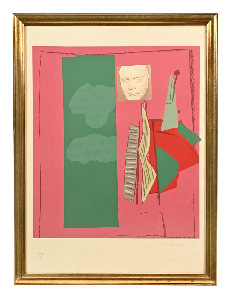 Ceri Richards (Welsh 1903-1971), an artists proof lithograph "Music ...