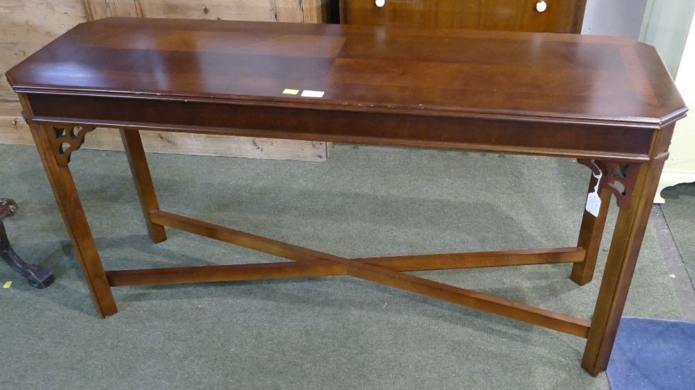 Reproduction console table, purchased from Waring and Gillows ...