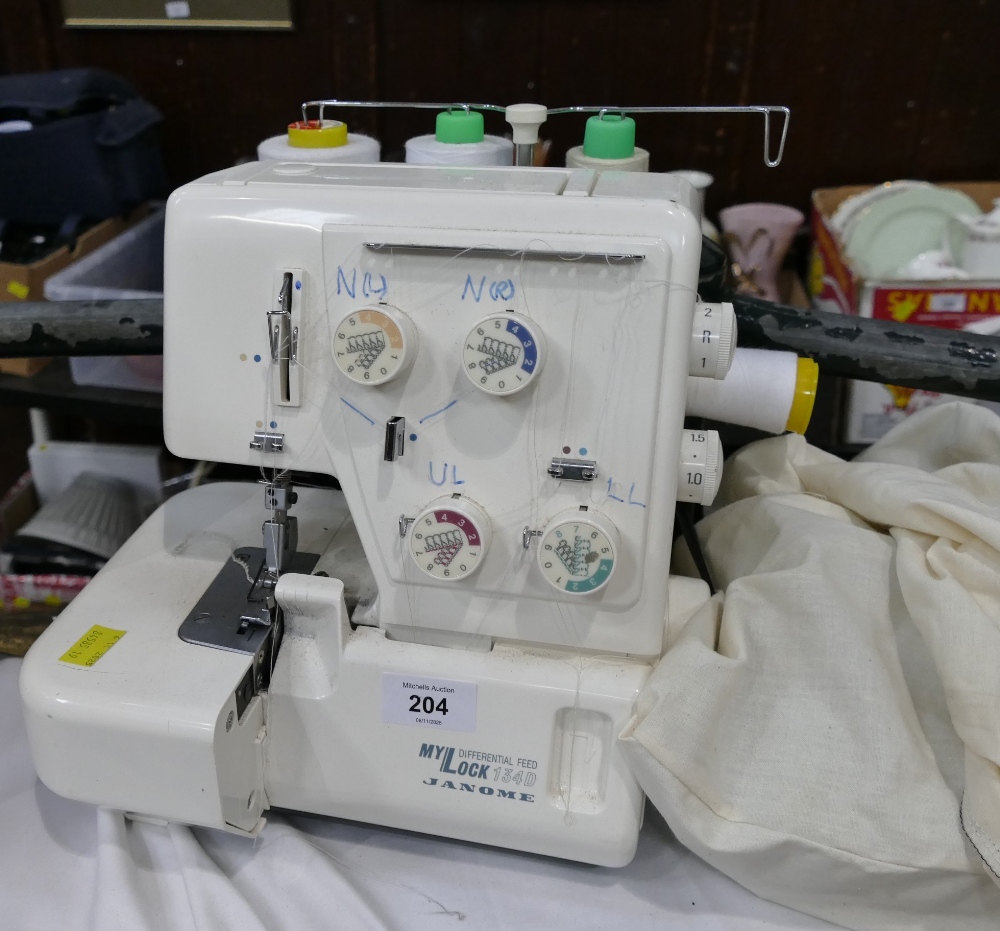 Janome My Lock Differential Feed 134D Overlocker