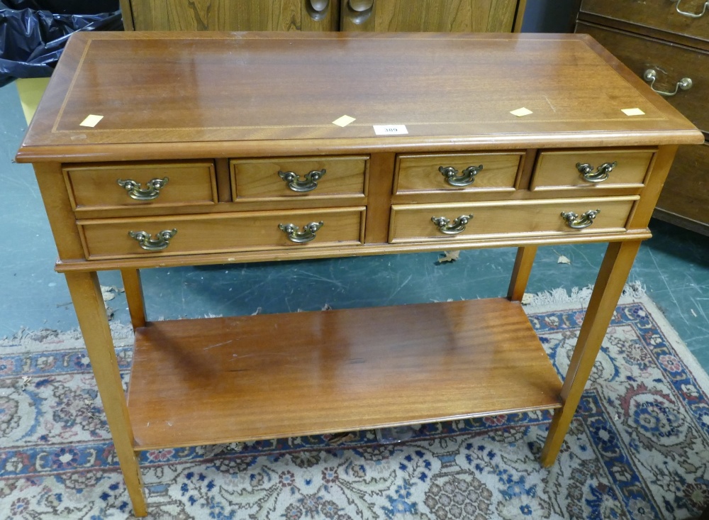 Reproduction hall table