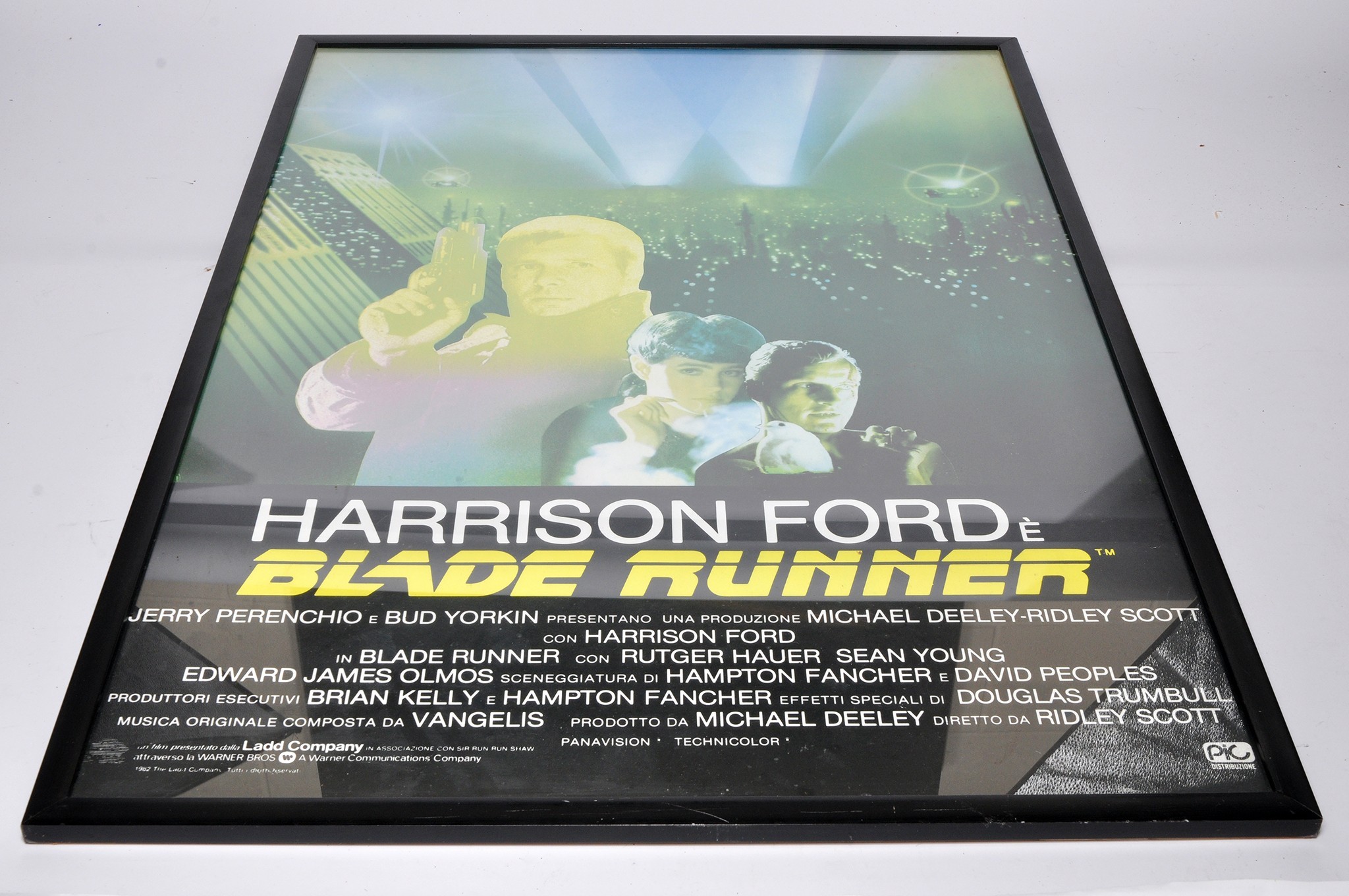 Blade Runner 1982 Framed Italian Film Poster.