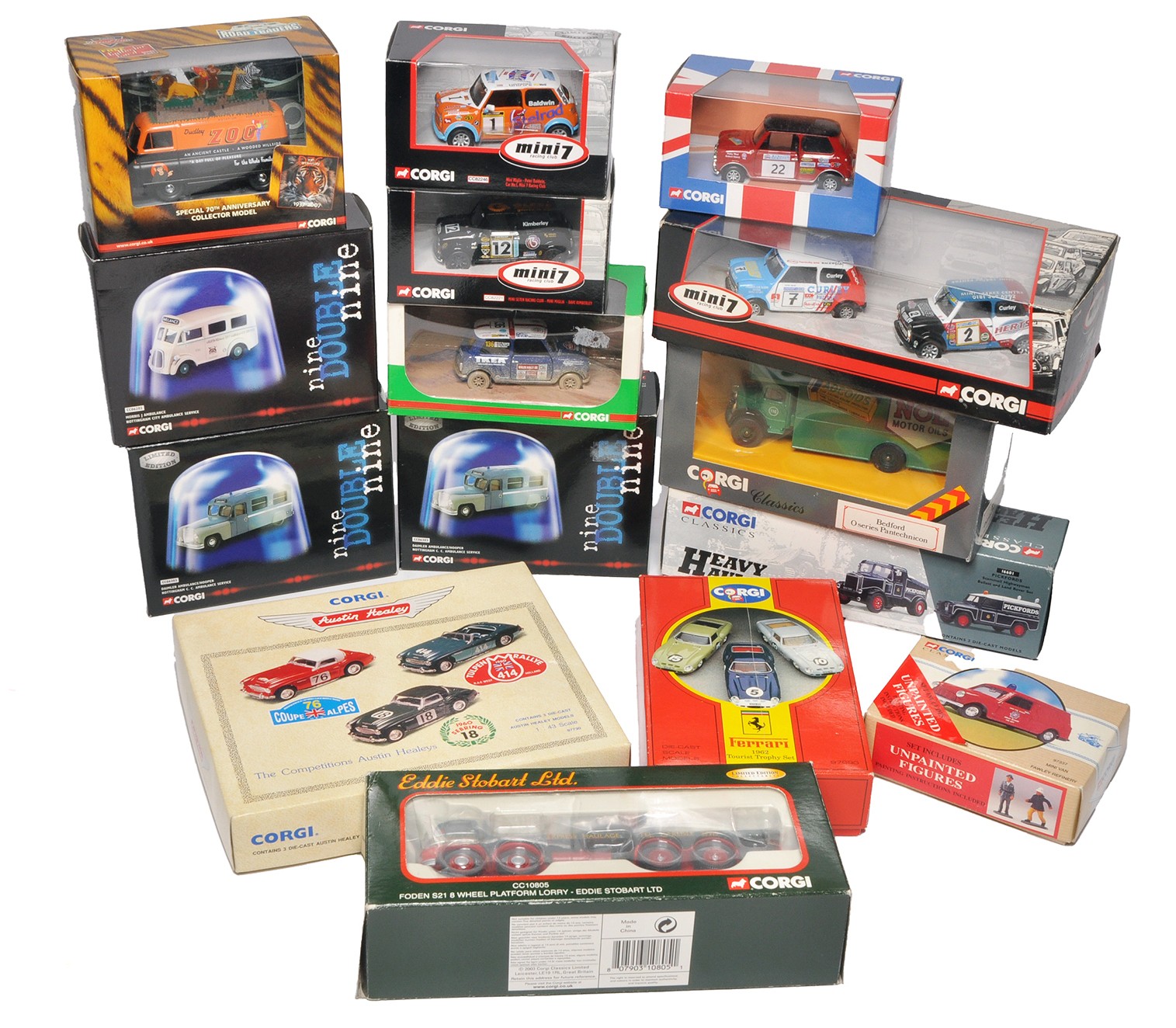 Corgi Toys diecast issues x15, Comprising of; No 16601 Pickfords ...